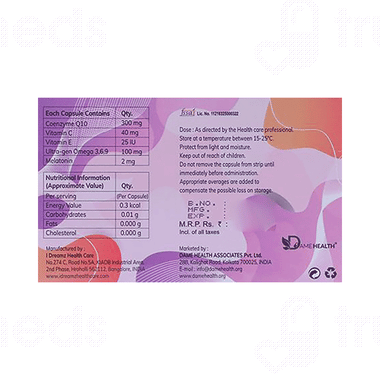 Q Plus Capsule 10 - Uses, Side Effects, Dosage, Price | Truemeds