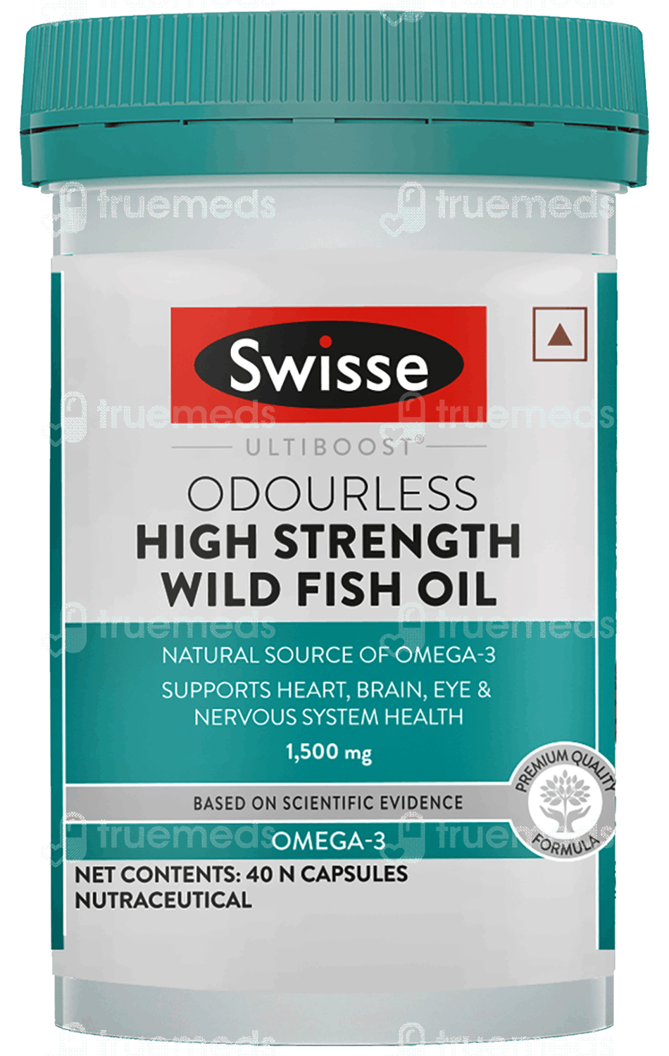 Swisse Ultiboost Odourless High Strength Wild Fish Oil Capsule 40 ...