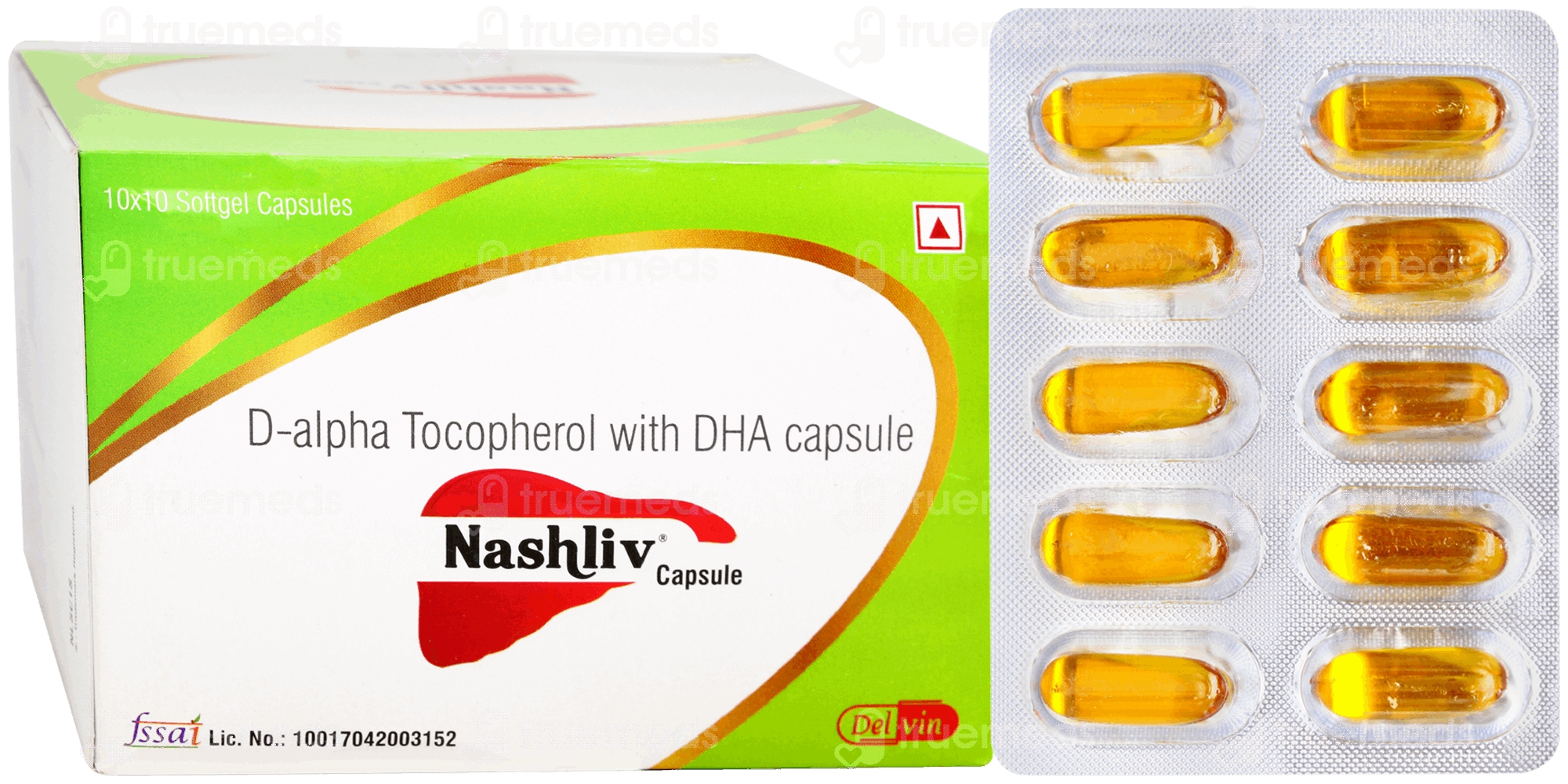 Nashliv Capsule 10 - Uses, Side Effects, Dosage, Price | Truemeds