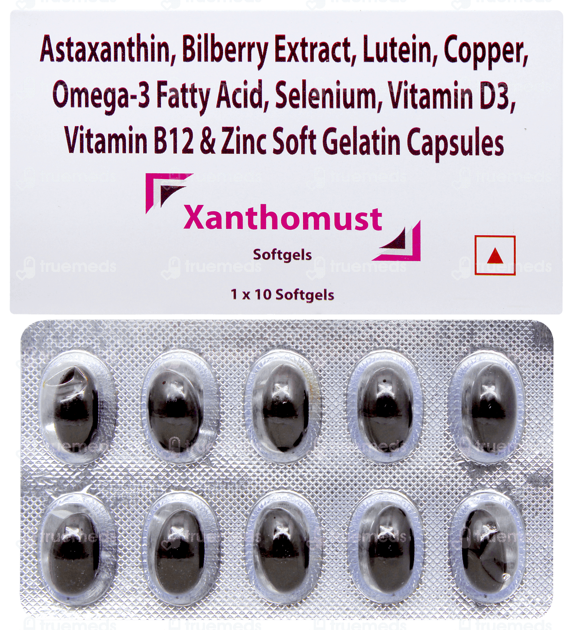 Xanthomust Softgel Capsule 10 - Uses, Side Effects, Dosage, Price ...