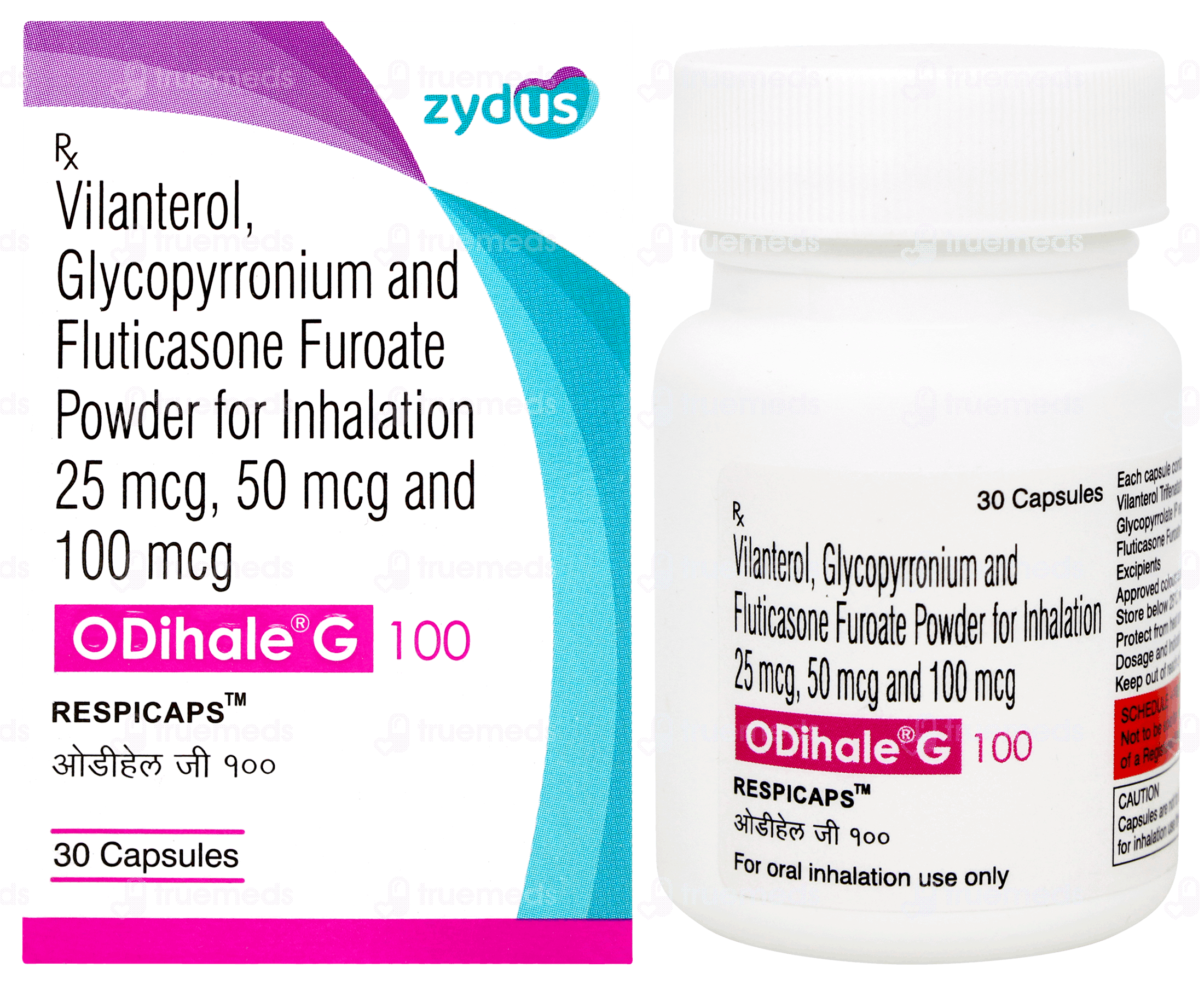 Odihale G 100 Respicap 30 - Uses, Side Effects, Dosage, Price | Truemeds