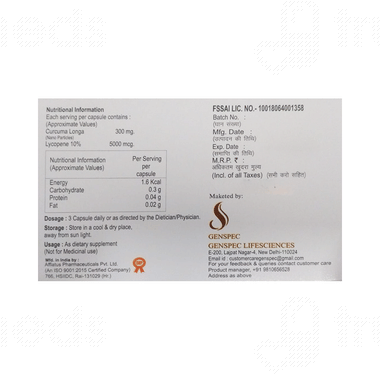 Gen Bio Capsule 10 - Uses, Side Effects, Dosage, Price | Truemeds