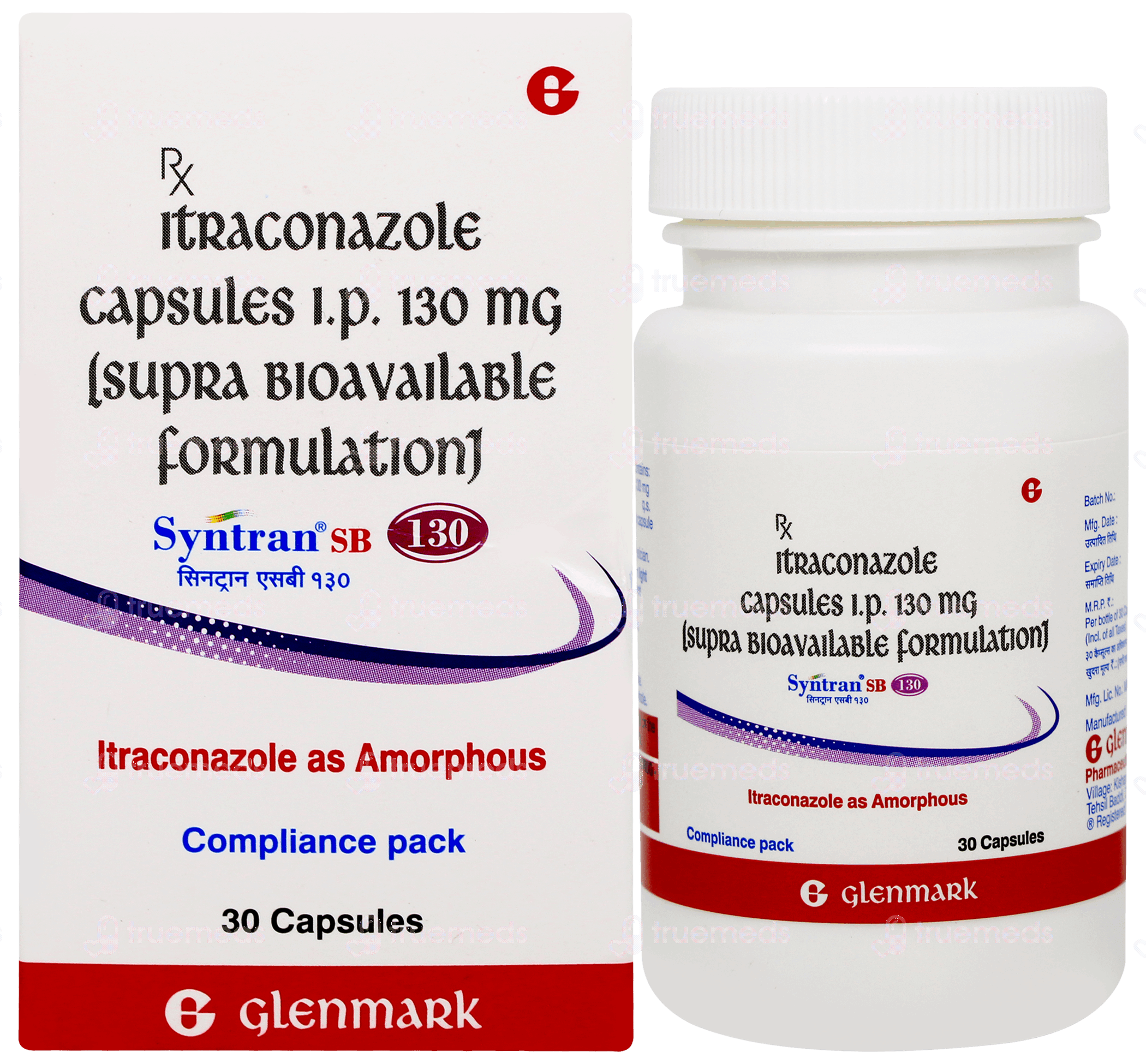 Syntran Sb 130 Capsule 30 - Uses, Side Effects, Dosage, Price | Truemeds