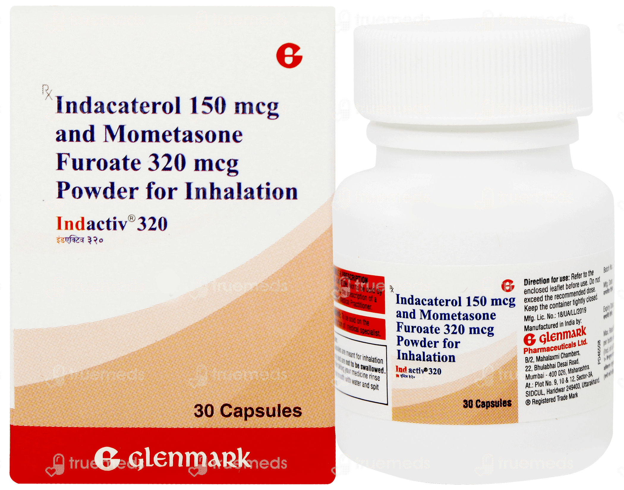 Indactive 320 Capsule 30 - Uses, Side Effects, Dosage, Price | Truemeds