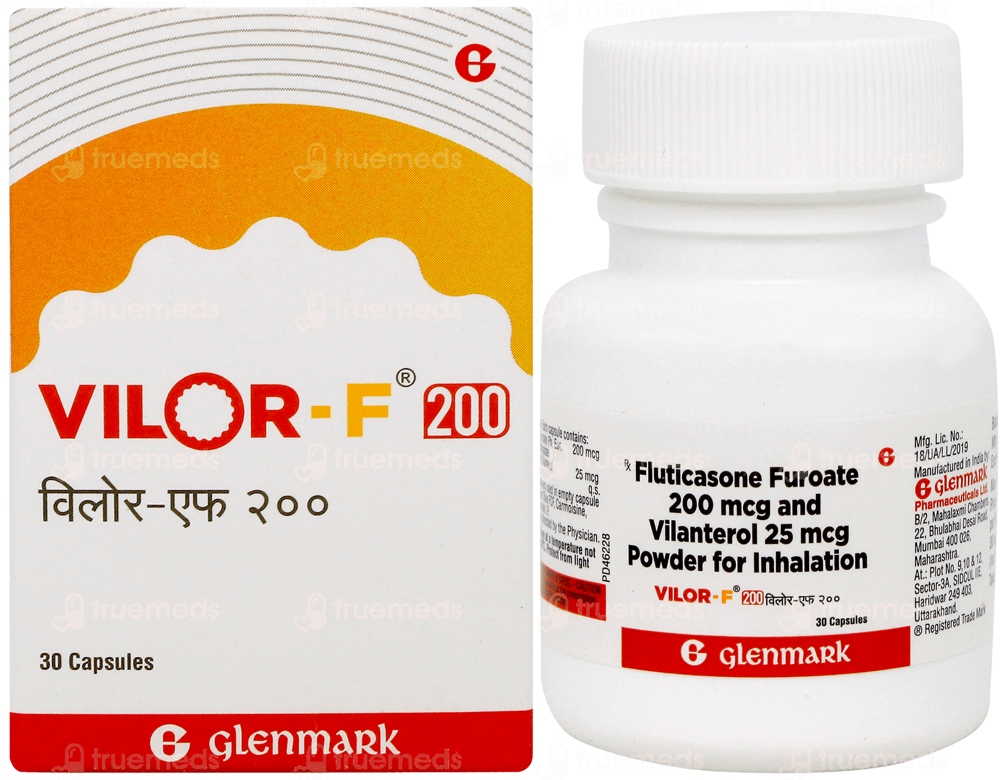 Vilor F 200 Capsule 30 - Uses, Side Effects, Dosage, Price | Truemeds