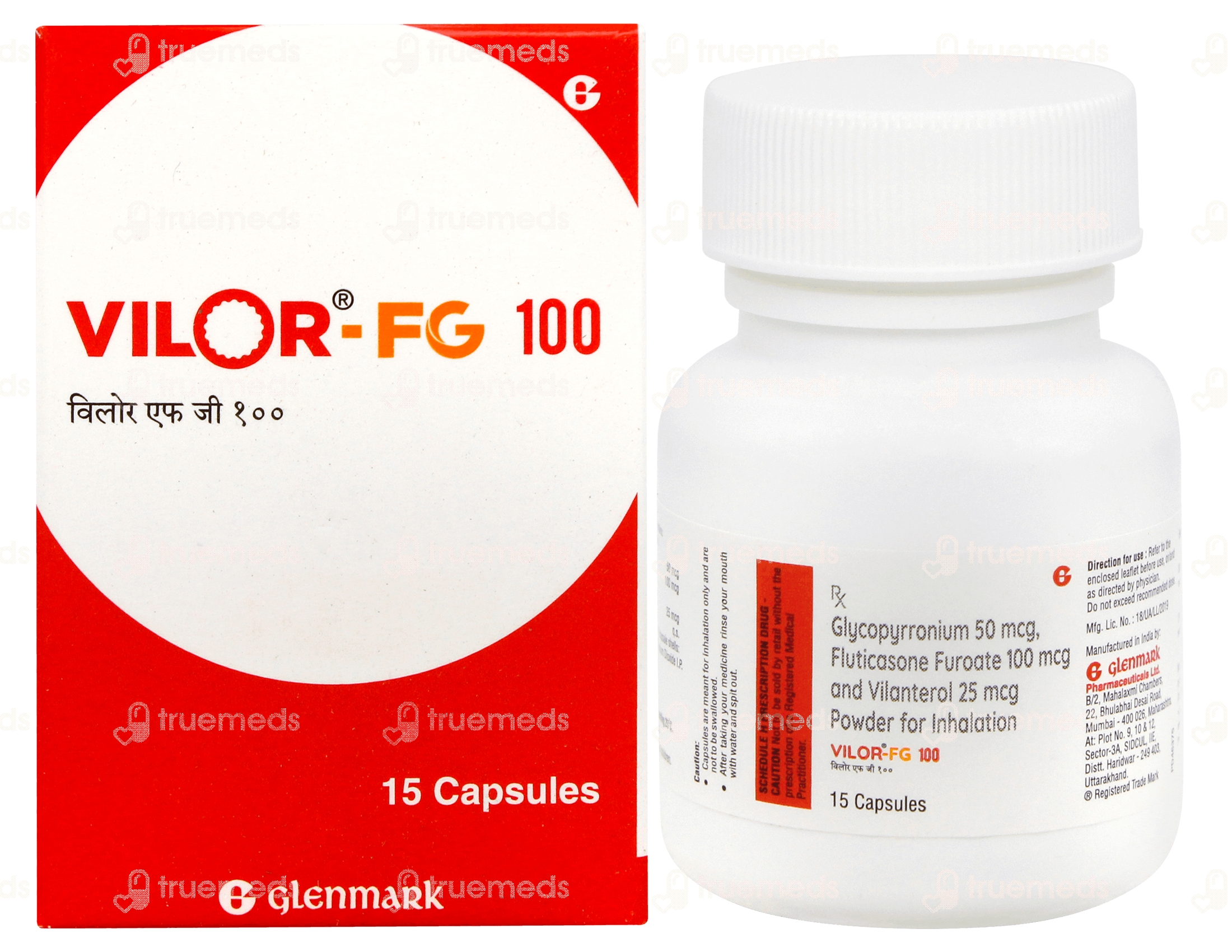 Vilor Fg 100mcg Capsule 15 - Uses, Side Effects, Dosage, Price | Truemeds
