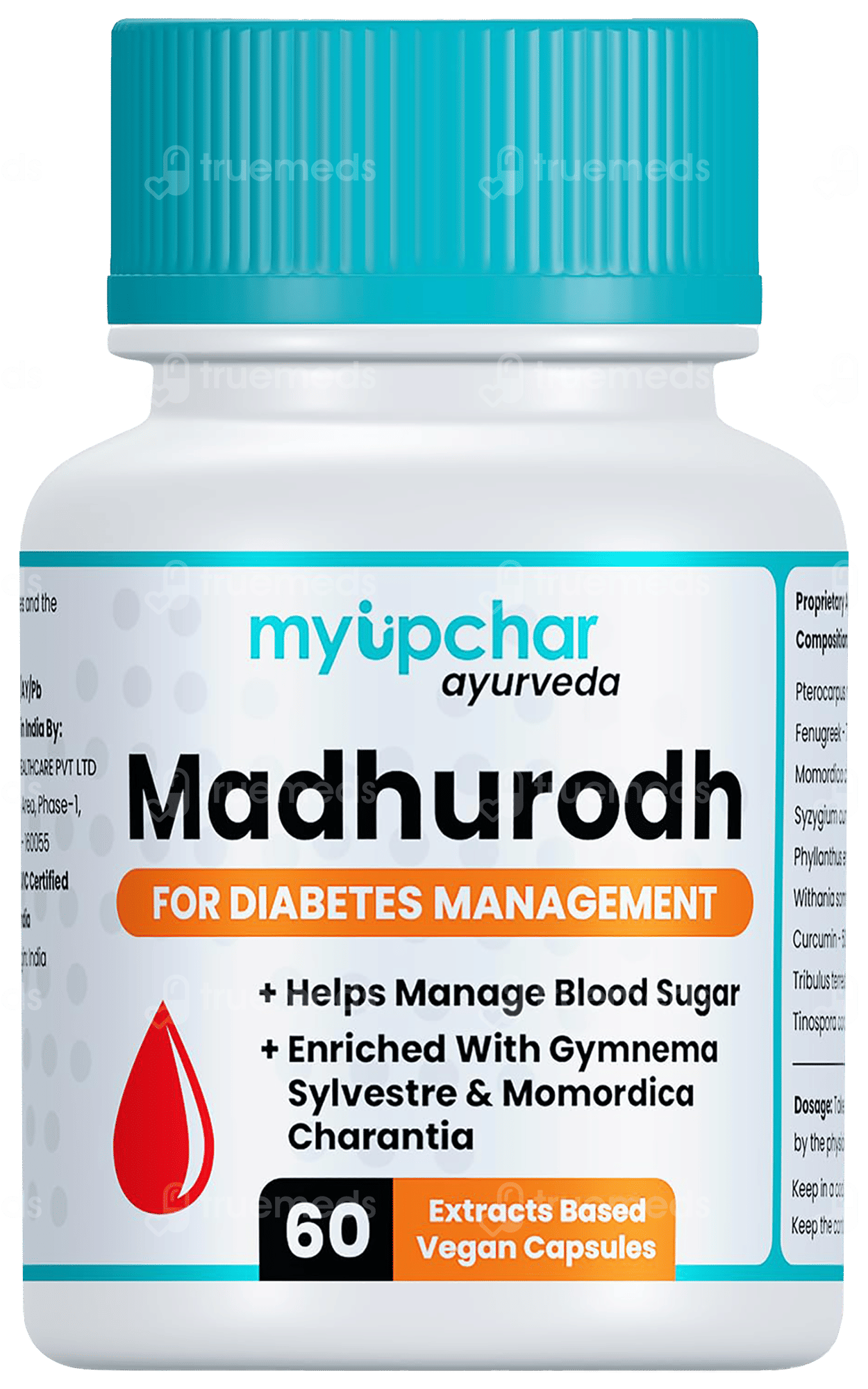 Myupchar Ayurveda Madhurodh Vegan Capsule 60 - Uses, Side Effects ...