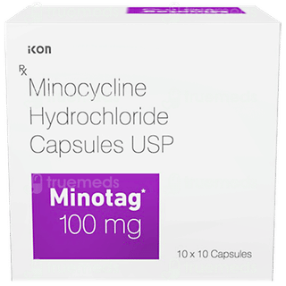 Minotag 100mg Capsule 10 - Uses, Side Effects, Dosage, Price | Truemeds