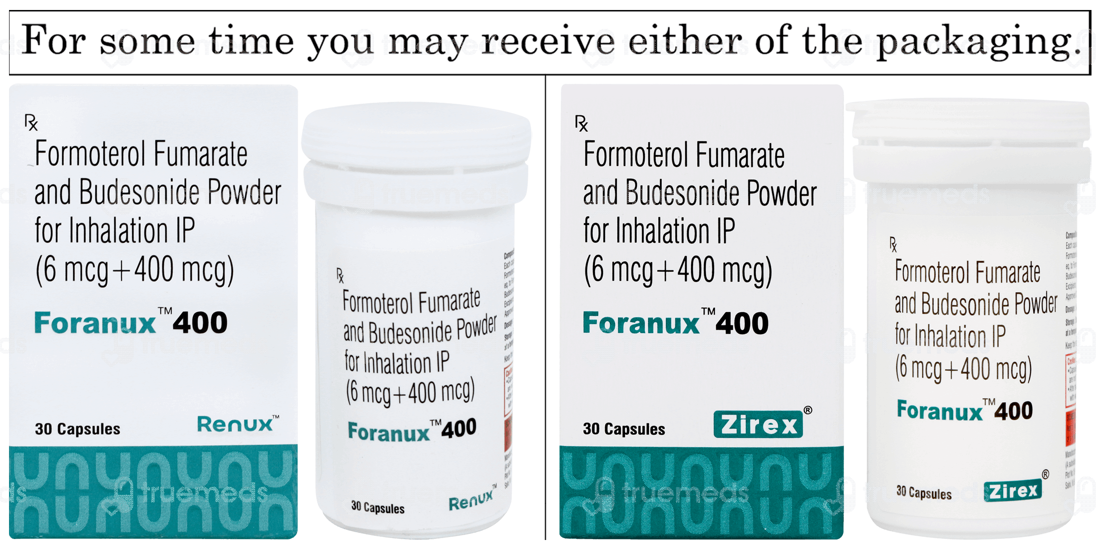 Foranux 400 Rotacaps 30 - Uses, Side Effects, Dosage, Price | Truemeds