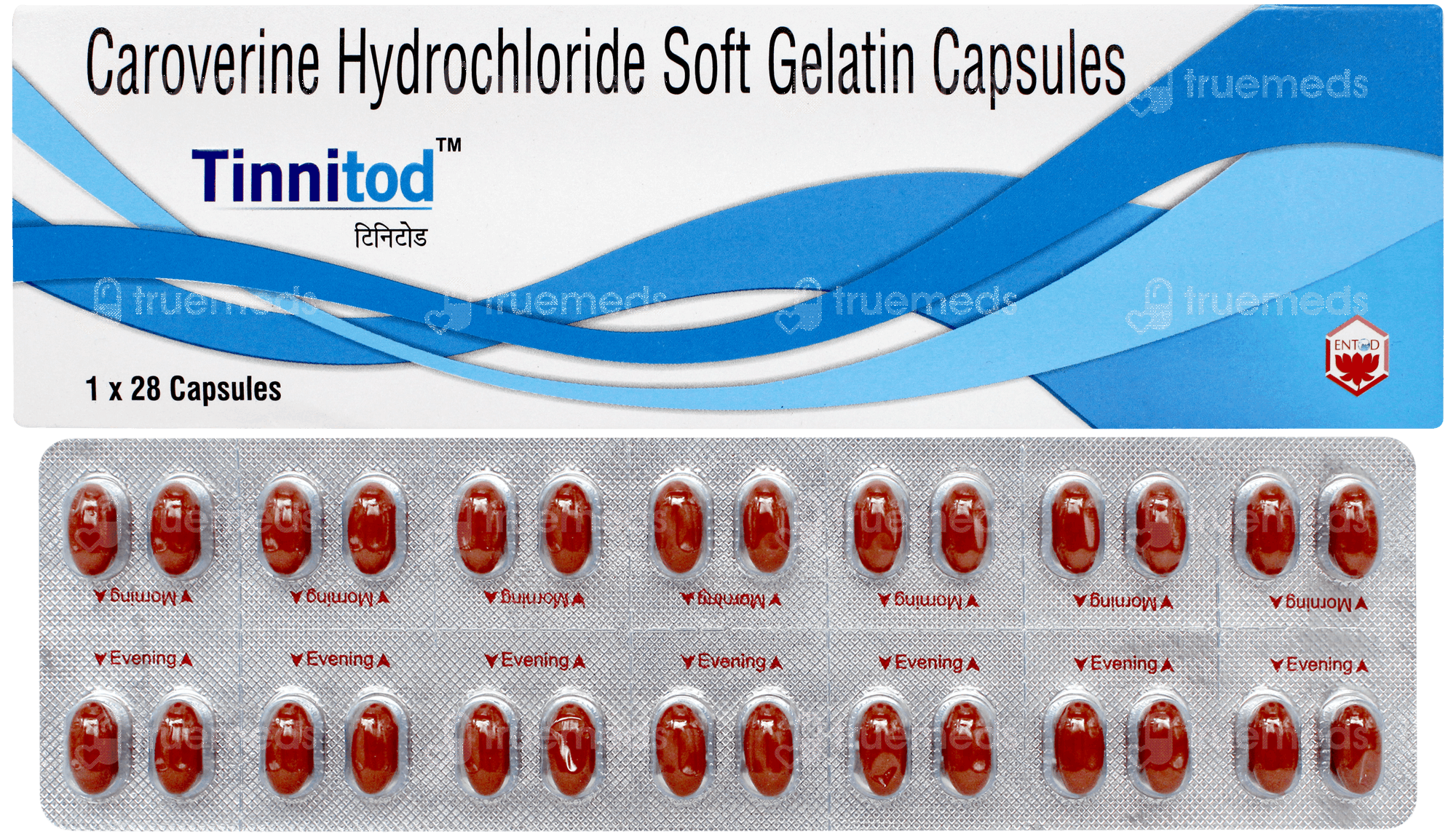Tinnitod Capsule 28 - Uses, Side Effects, Dosage, Price | Truemeds