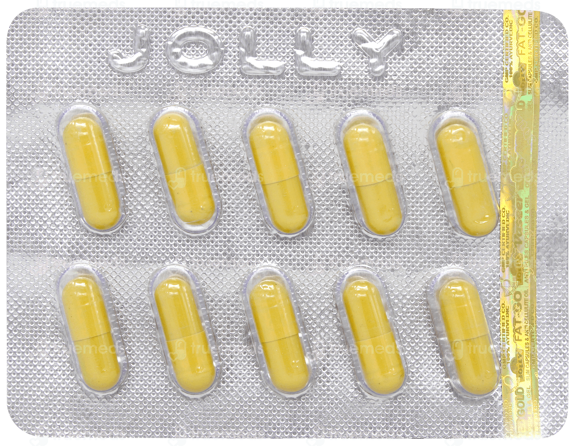 Jolly Fat Go Capsule 10 - Uses, Side Effects, Dosage, Price | Truemeds