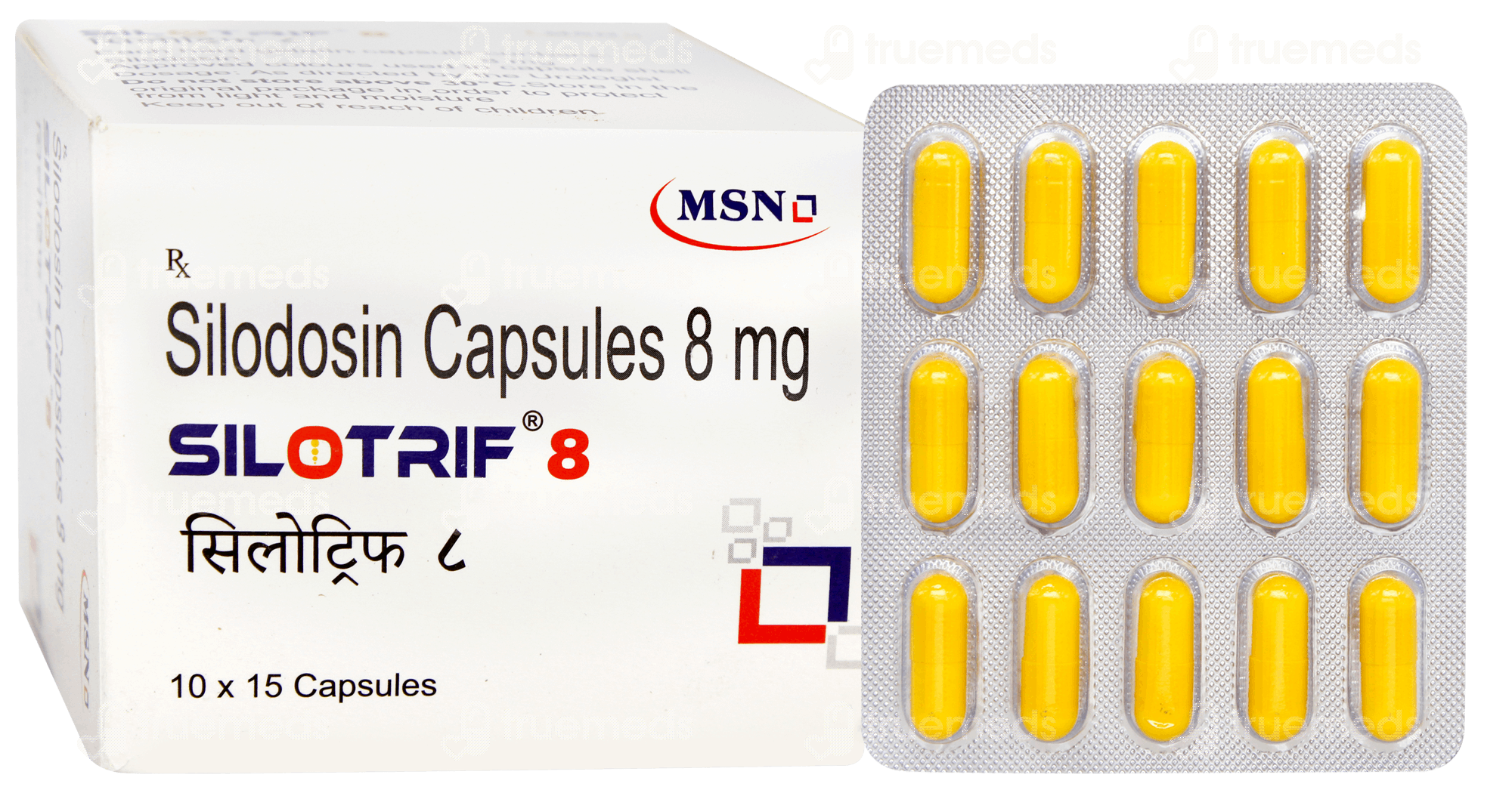 Silotrif 8 Capsule 15 - Uses, Side Effects, Dosage, Price | Truemeds