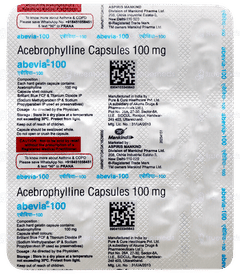 Abevia 100 Capsule 15 - Uses, Side Effects, Dosage, Price | Truemeds