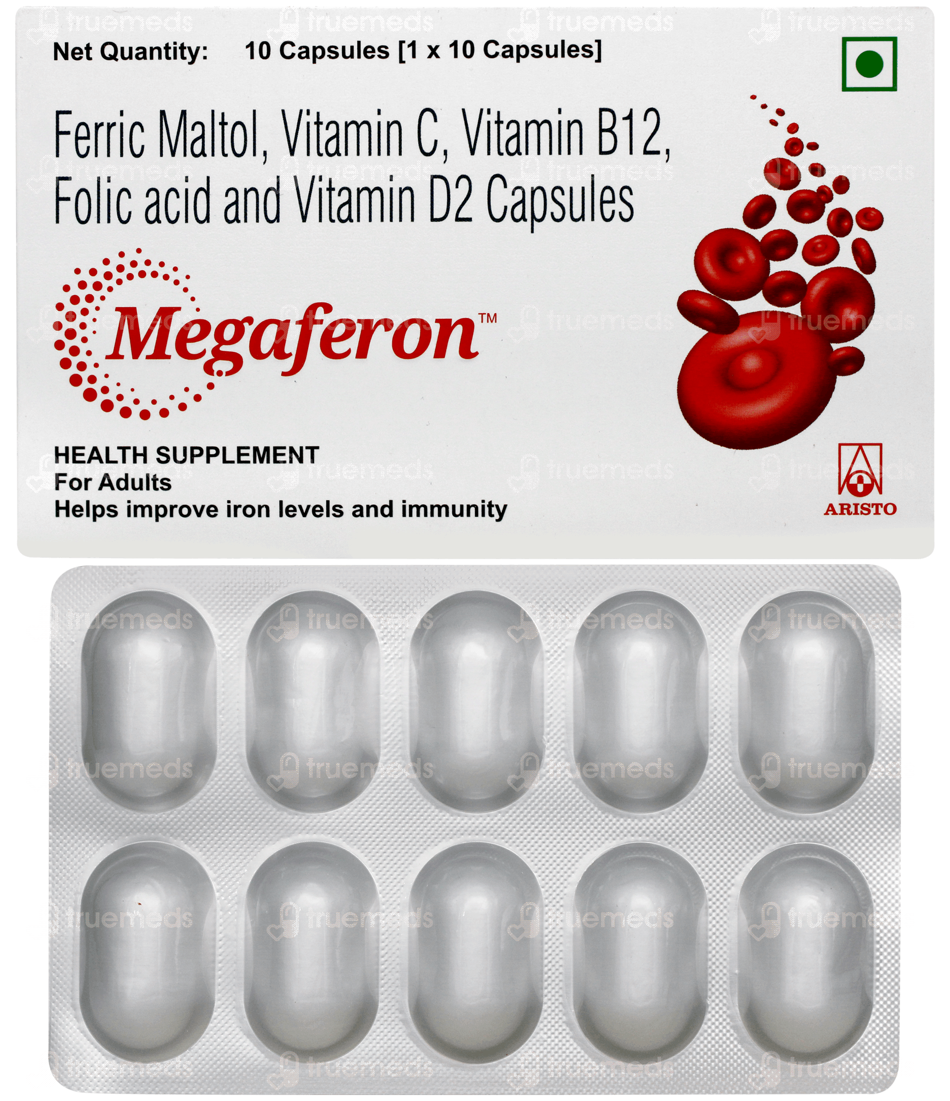 Megaferon Capsule 10 - Uses, Side Effects, Dosage, Price | Truemeds
