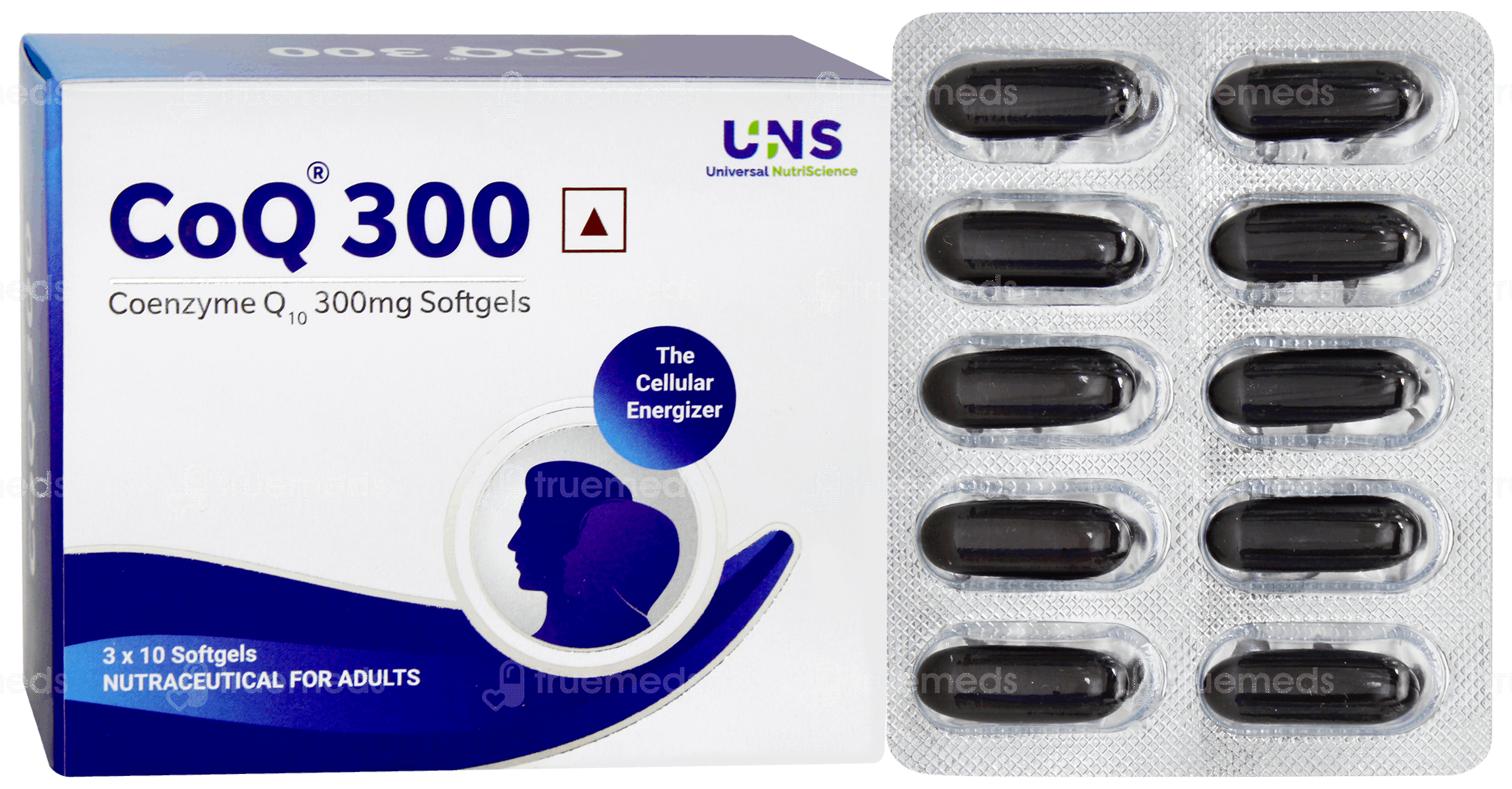 Coq 300 Softgel 10 - Uses, Side Effects, Dosage, Price | Truemeds