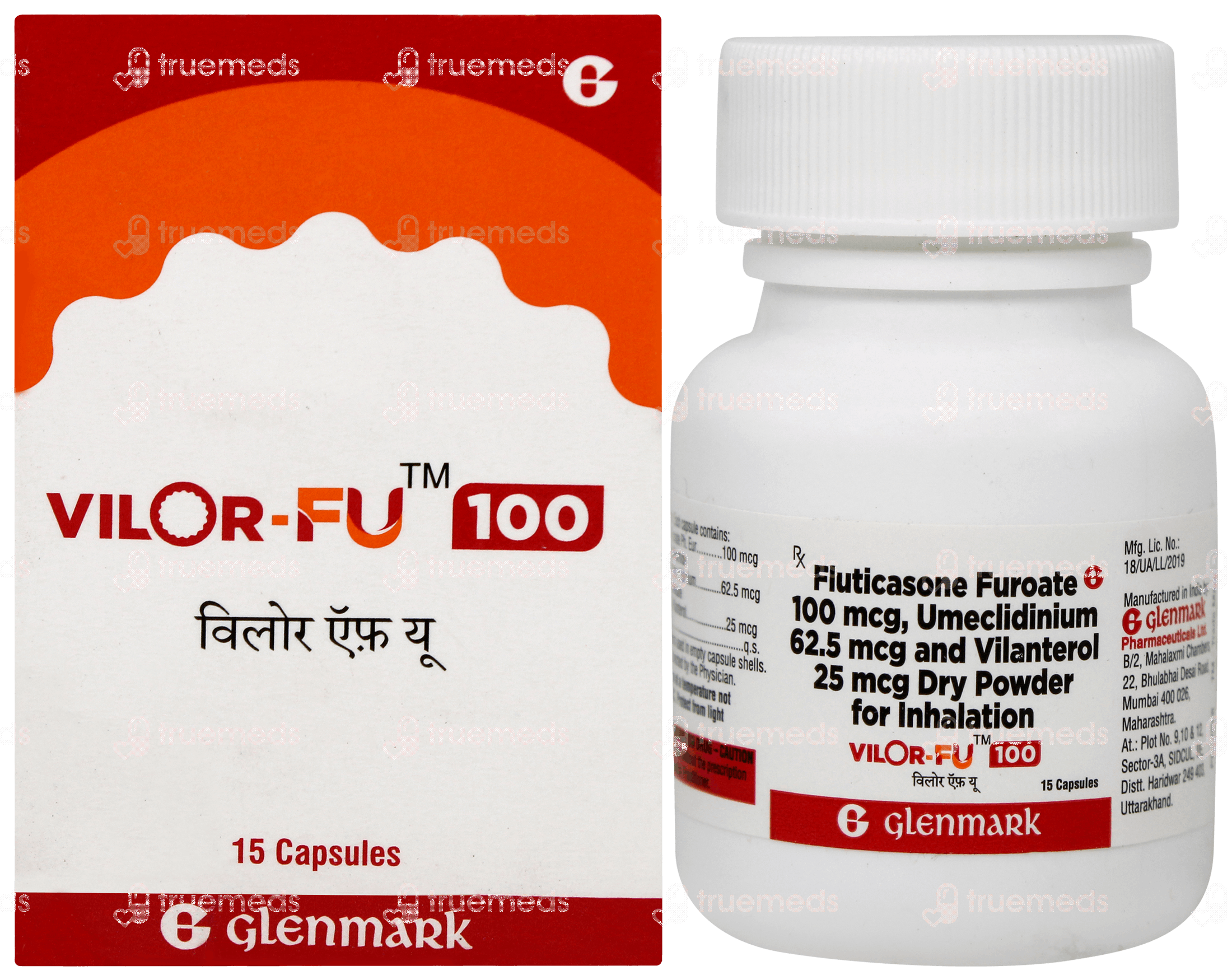 Vilor Fu 100 Capsule 15 - Uses, Side Effects, Dosage, Price | Truemeds