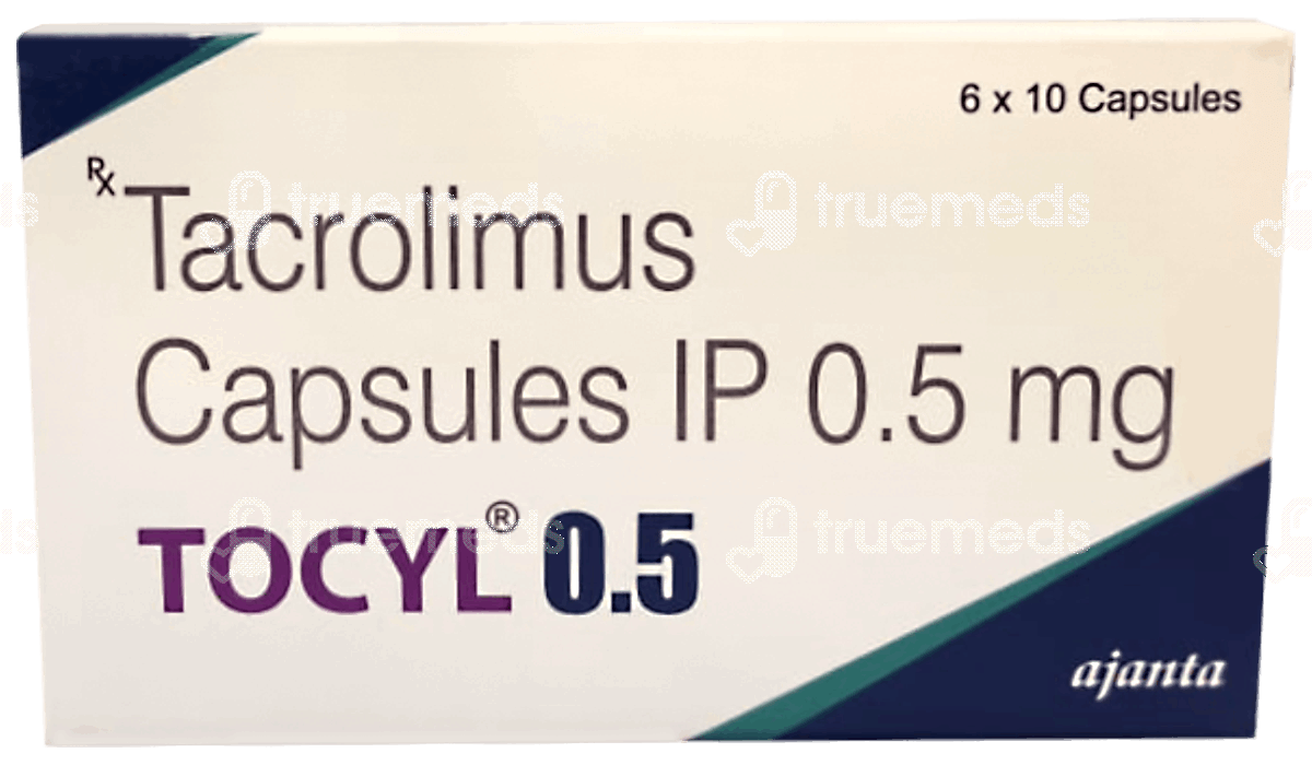 Tocyl 05mg Capsule 10 - Uses, Side Effects, Dosage, Price | Truemeds