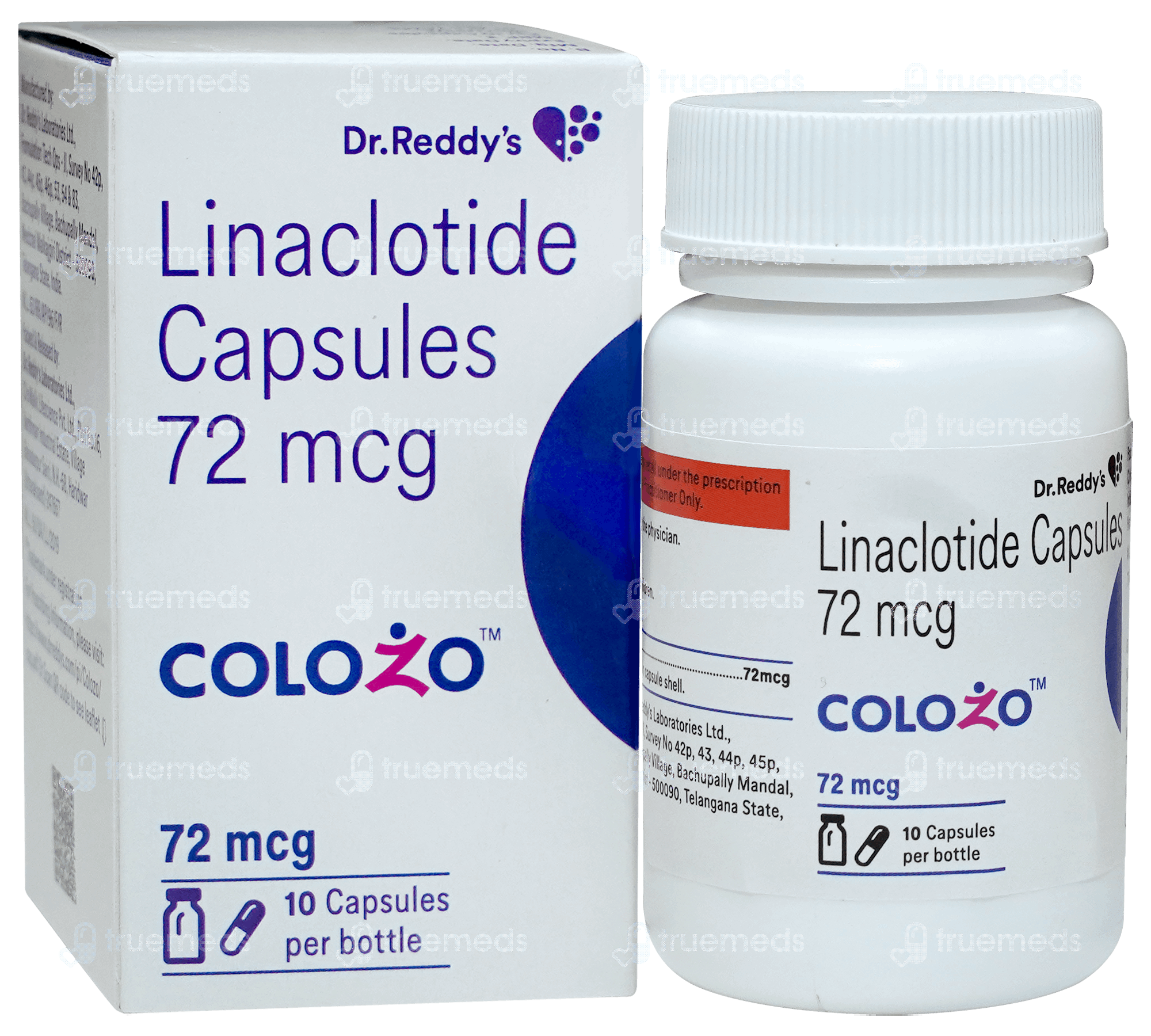 Colozo 72mcg Capsule 10 - Uses, Side Effects, Dosage, Price | Truemeds