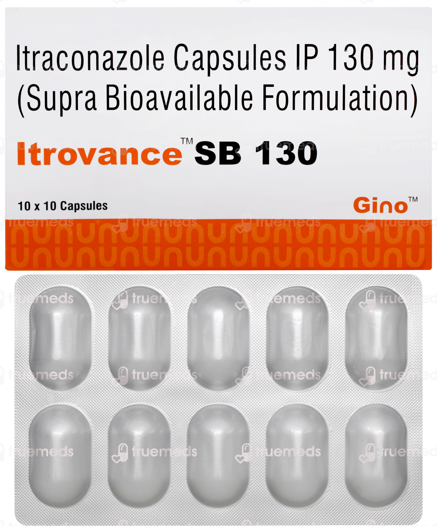 Itrovance Sb 130 Capsule 10 - Uses, Side Effects, Dosage, Price | Truemeds