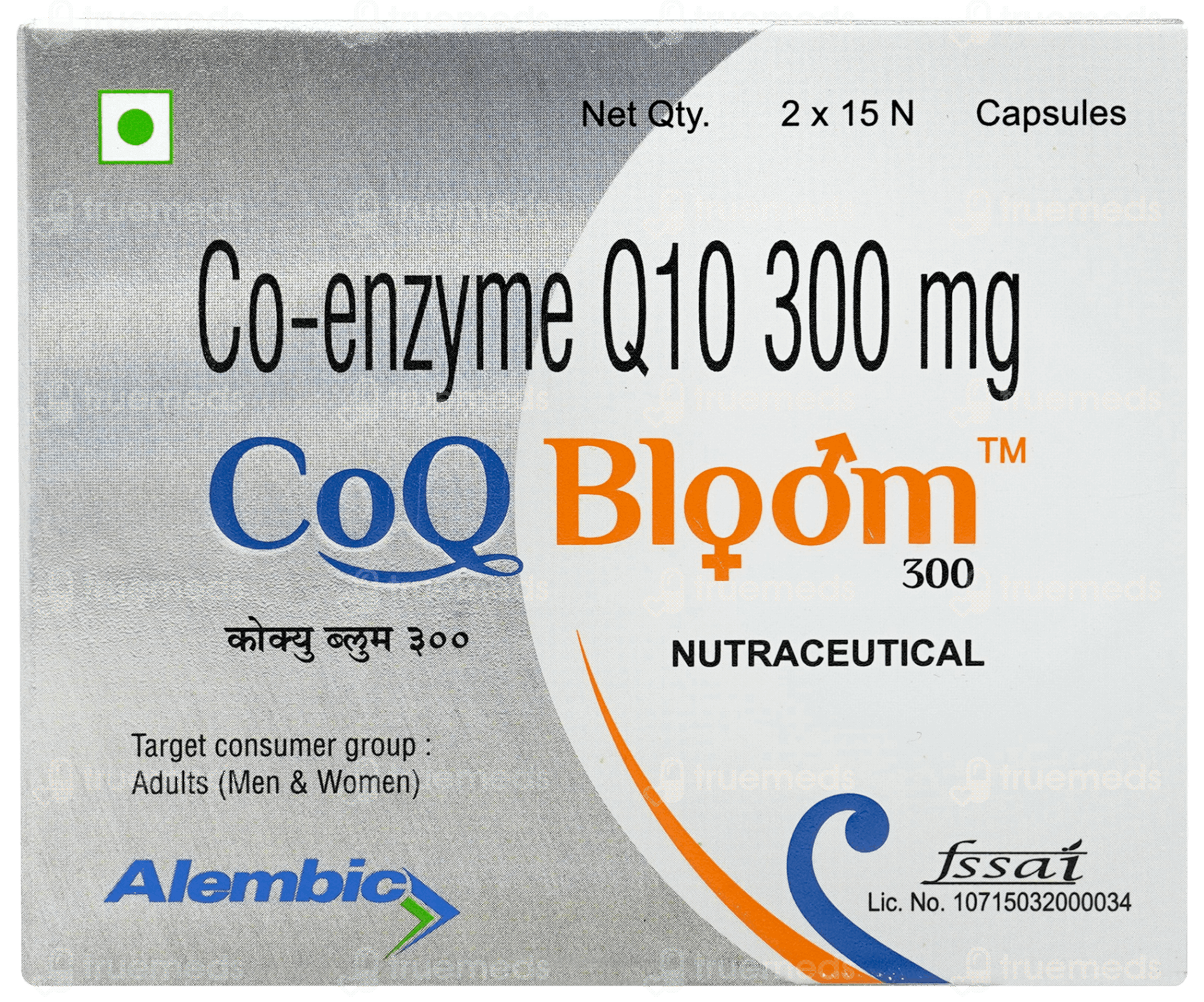 Coq Bloom 300 Capsule 15 - Uses, Side Effects, Dosage, Price | Truemeds