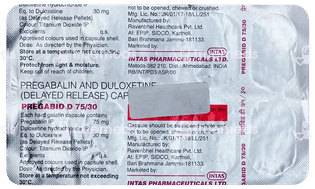 Pregabid D 7530 Mg Capsule 10 - Uses, Side Effects, Dosage, Price ...