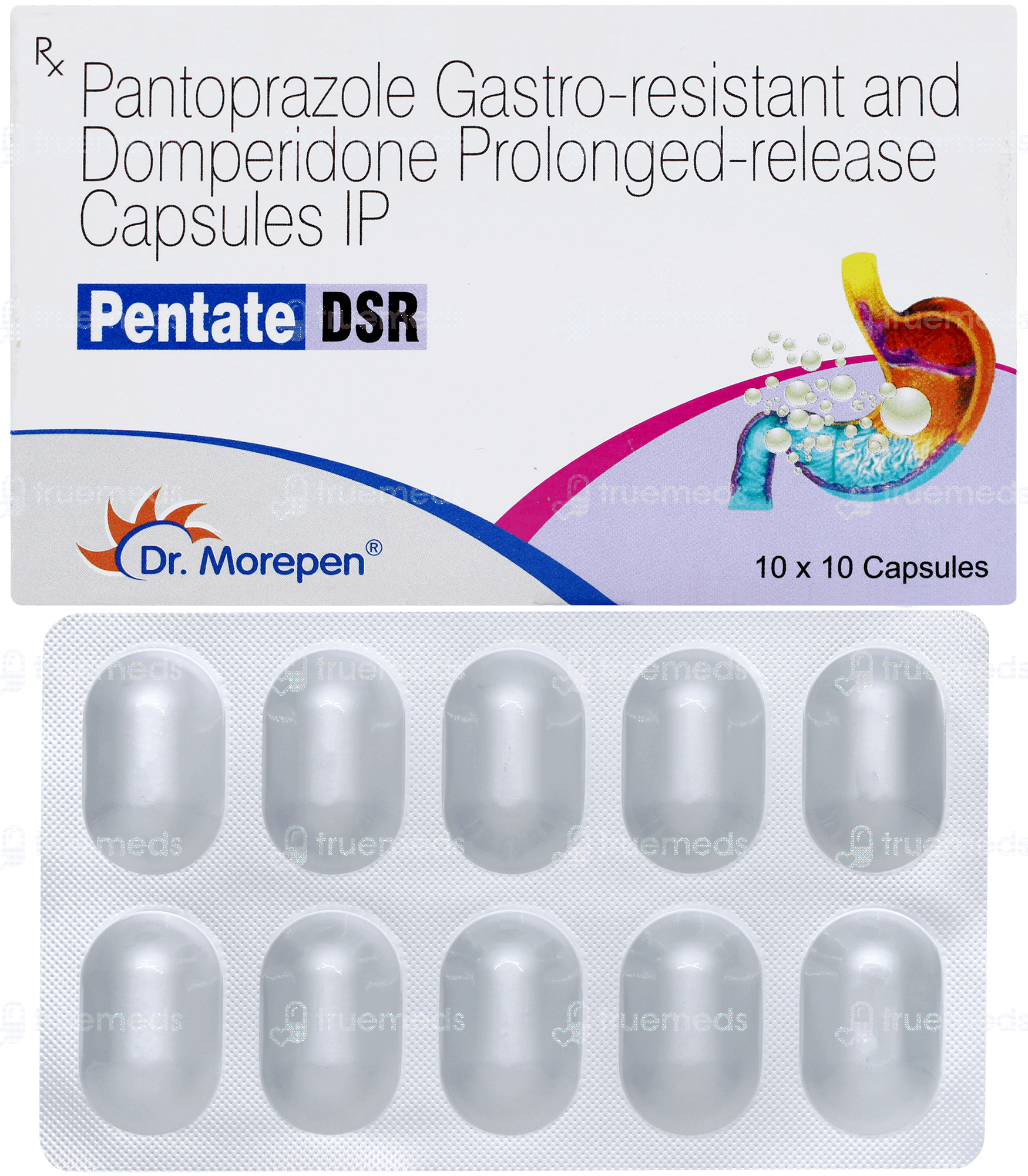 Pentate Dsr Capsule – GERD & Heartburn Relief