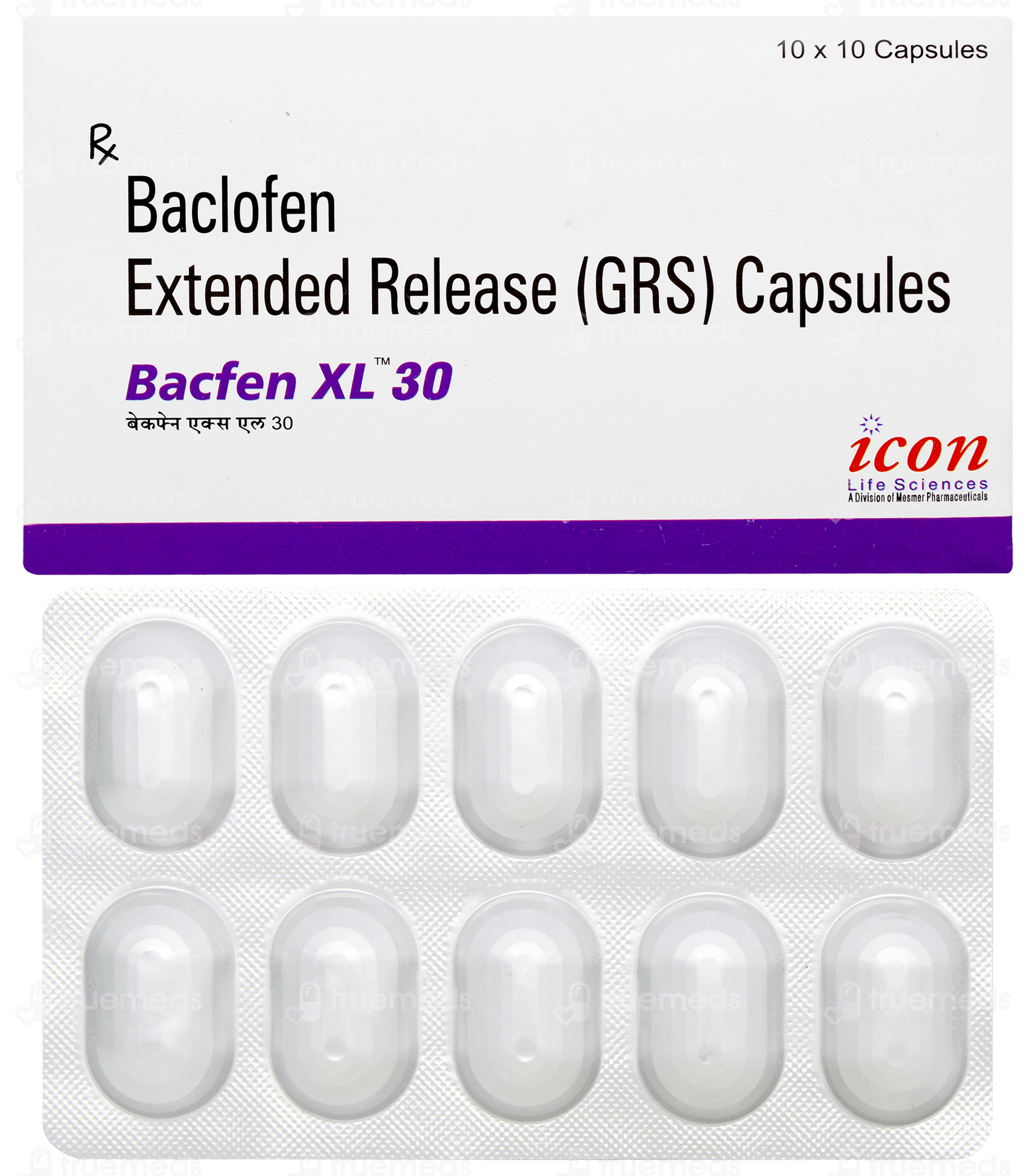 Bacfen Xl 30 Capsule Er | Order Bacfen Xl 30 Capsule Er 10 Online at ...