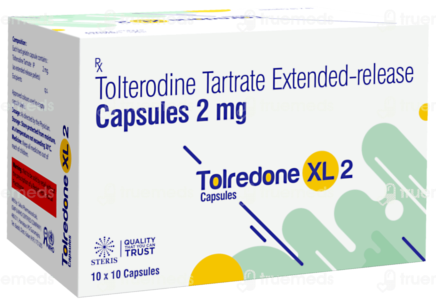 Tolredone Xl 2 Mg Capsule 10 - Uses, Side Effects, Dosage, Price | Truemeds