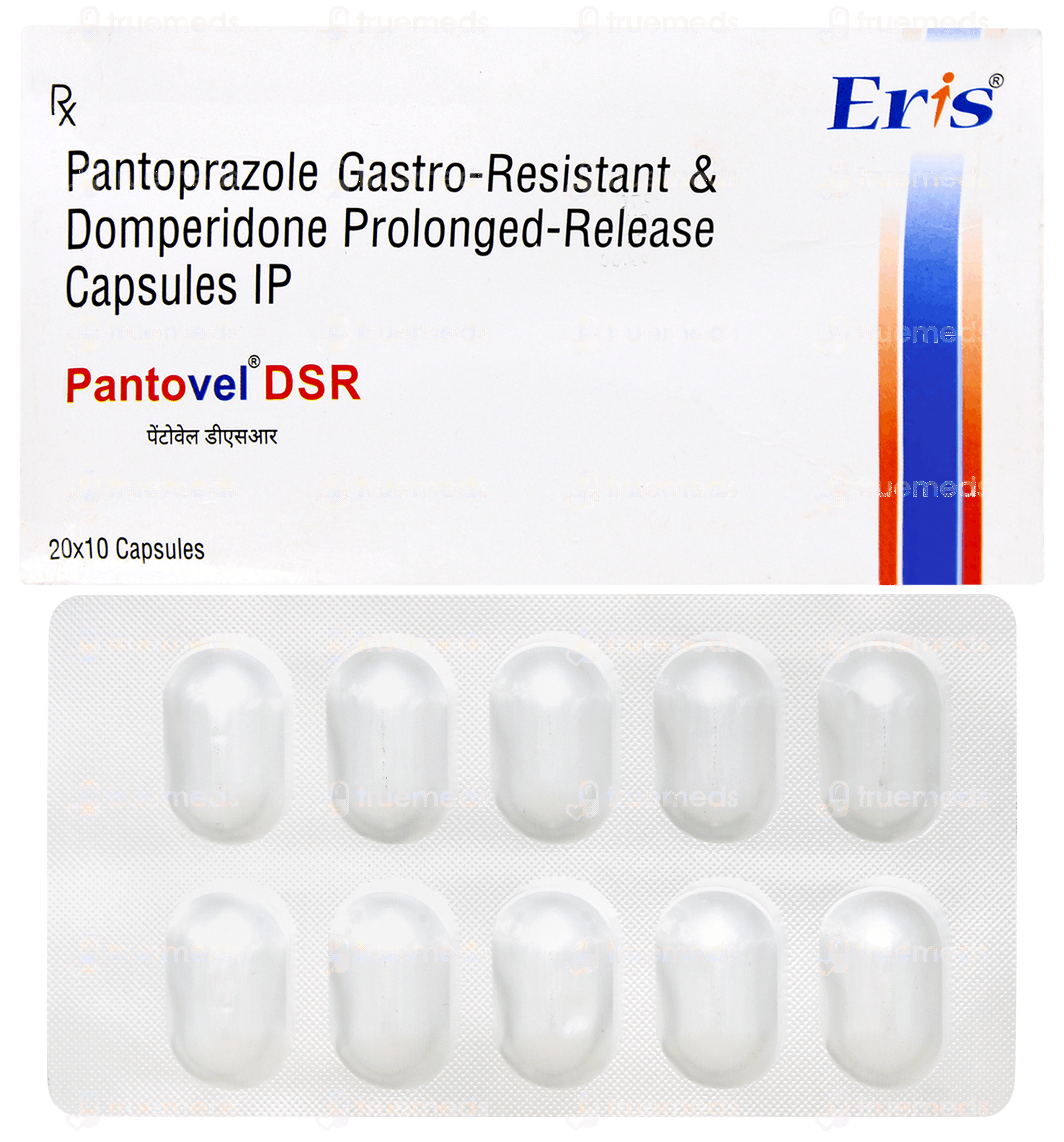 Pantovel Dsr Capsule Pr 10 - Uses, Side Effects, Dosage, Price | Truemeds