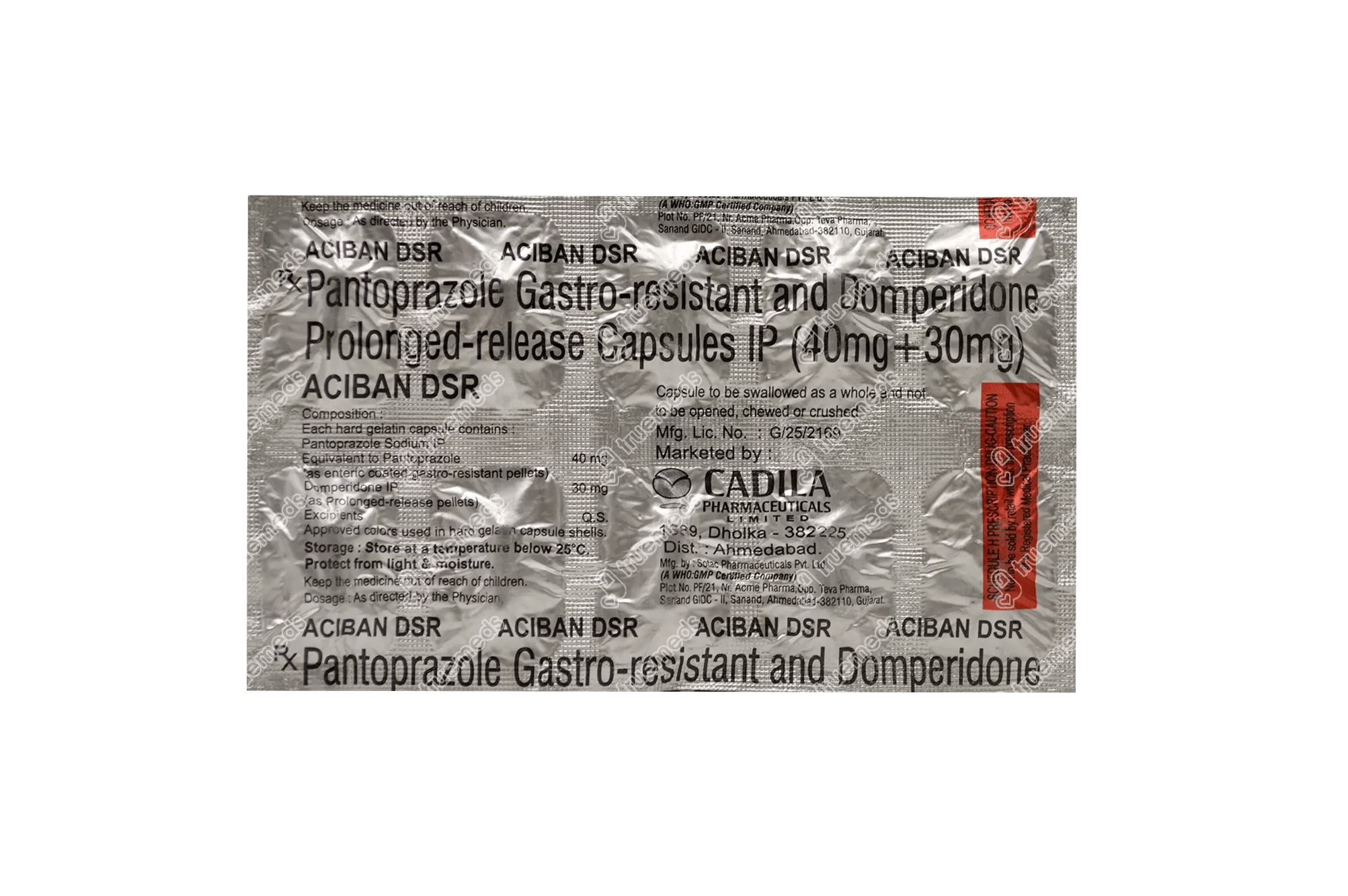 Aciban Dsr Capsule: Uses, Side Effects, Price & Substitutes