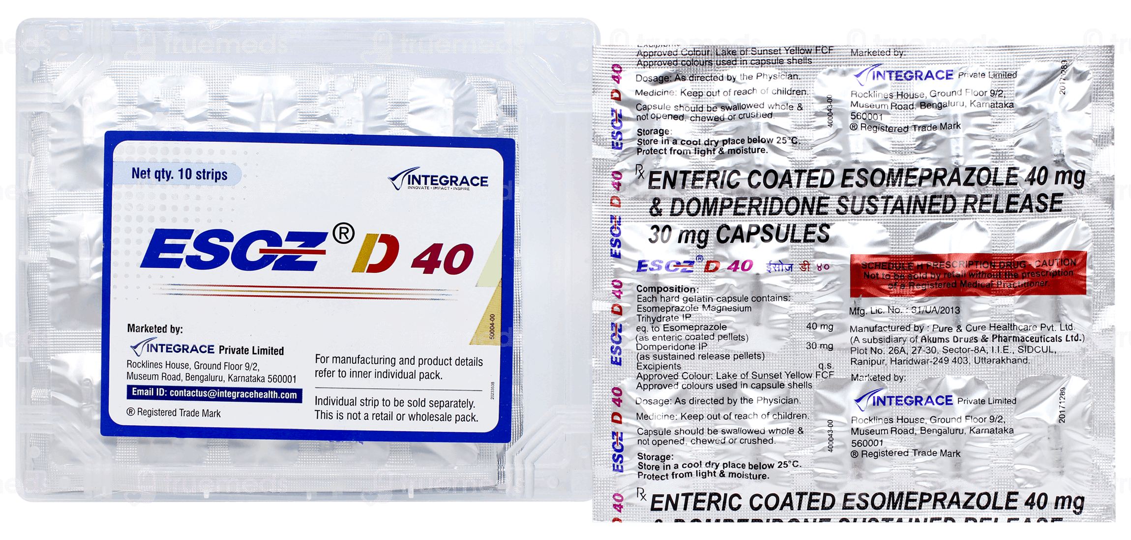 Esoz D 40 Capsule: Uses, Side Effects, Price & Substitutes