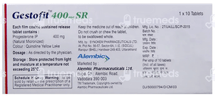 Gestofit 400 MG | Order Gestofit 400 MG Tablet Sr Online at Truemeds