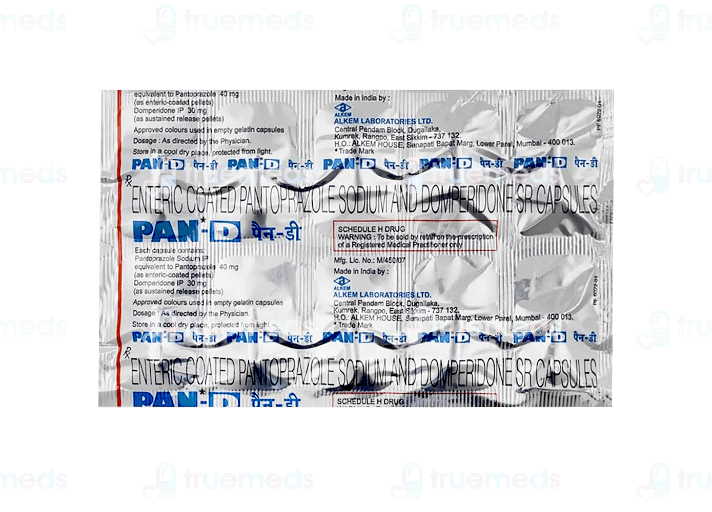 Pan D 30/40 Mg Capsule Sr 10: Uses, Side Effects, Price & Substitutes