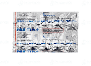 Pan D 30/40 Mg Capsule Sr 10: Uses, Side Effects, Price & Substitutes
