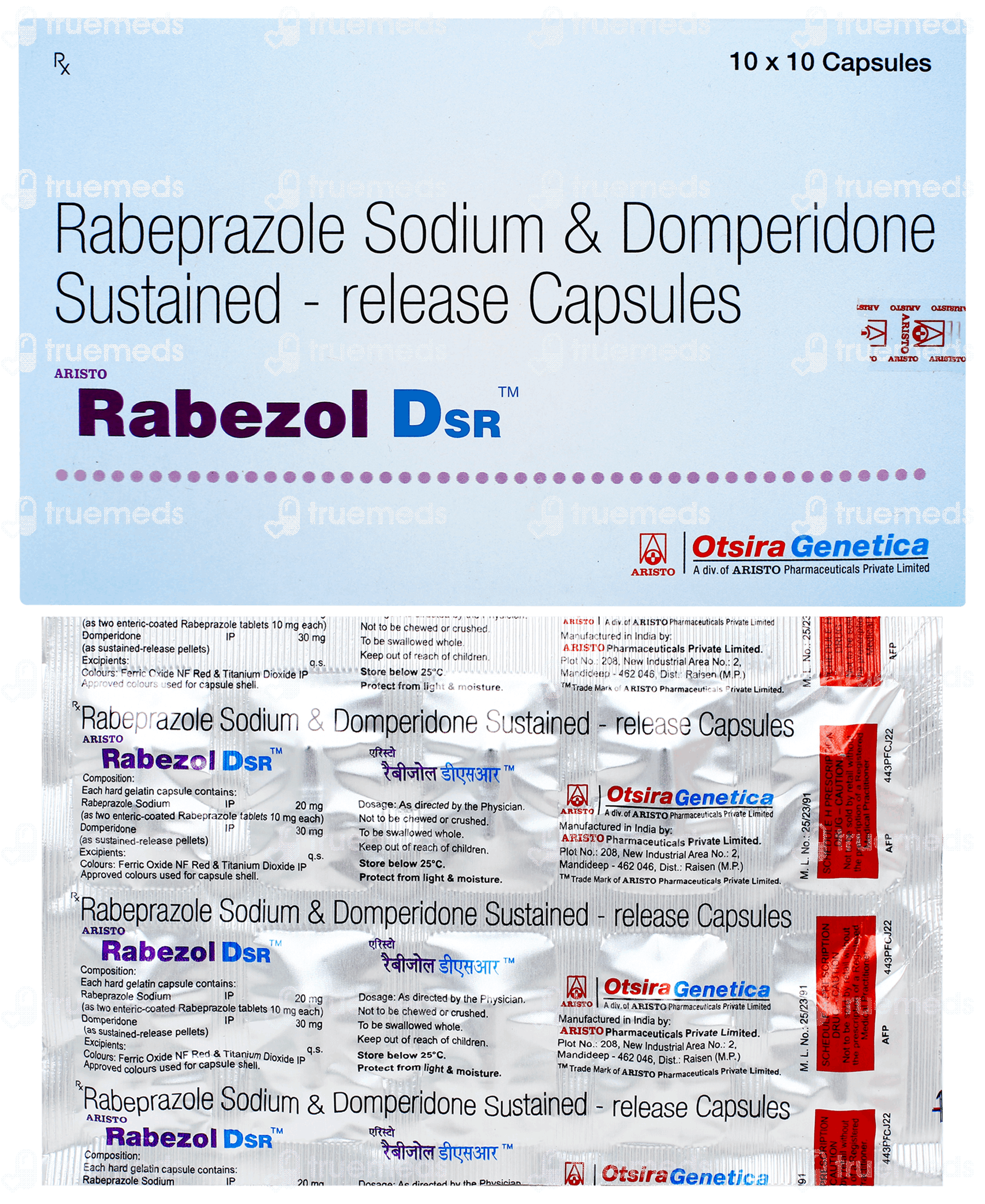 Rabezol Dsr Capsule 10: Uses, Side Effects, Price & Substitutes