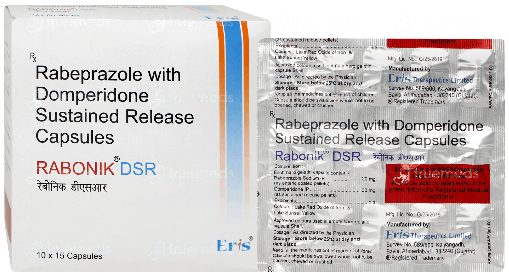 Rabonik Dsr Capsule 15: Uses, Side Effects, Price & Substitutes