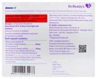 Razo D Capsule: Uses, Side Effects, Price & Substitutes