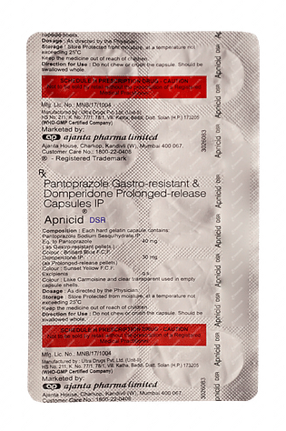 Apnicid Dsr Capsule: Uses, Side Effects, Price & Substitutes