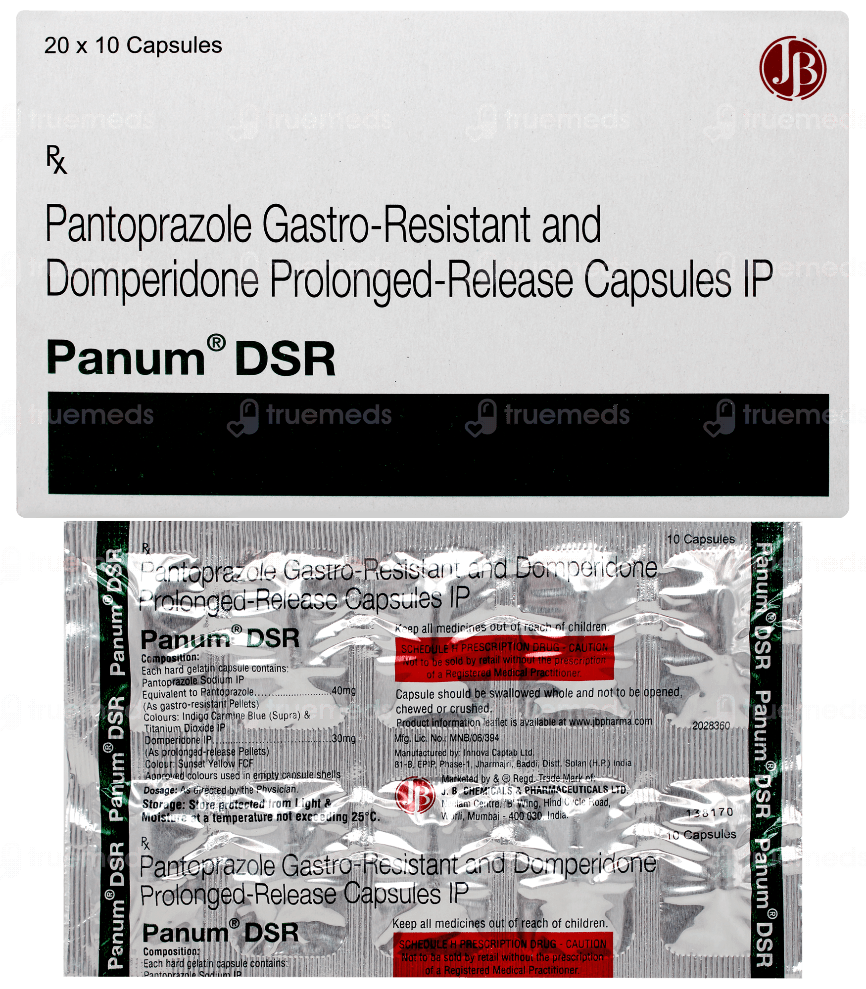 Panum Dsr Capsule 10: Uses, Side Effects, Price & Substitutes