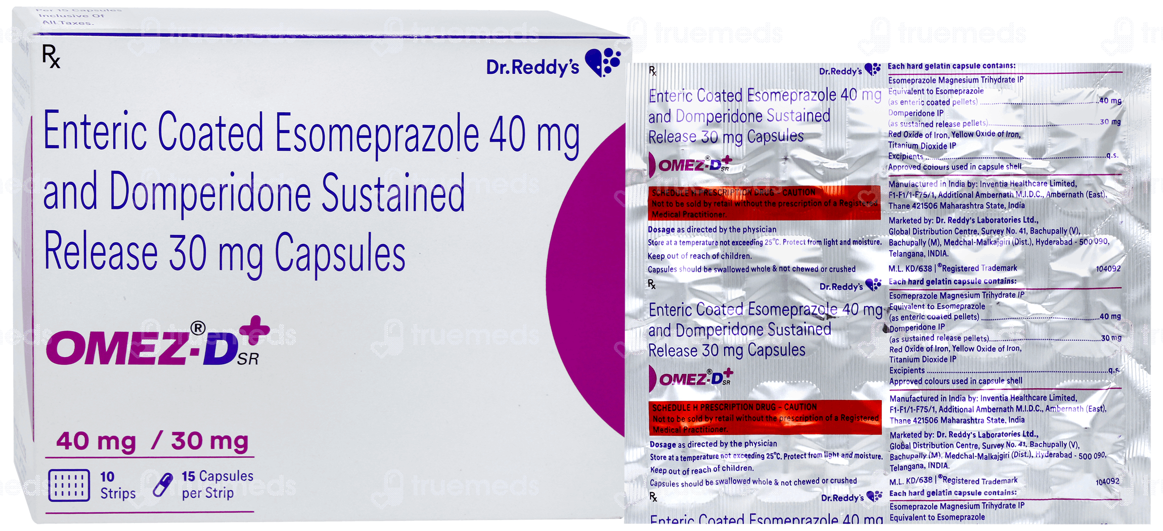 Omez D Sr+ Capsule: Uses, Side Effects, Price & Substitutes
