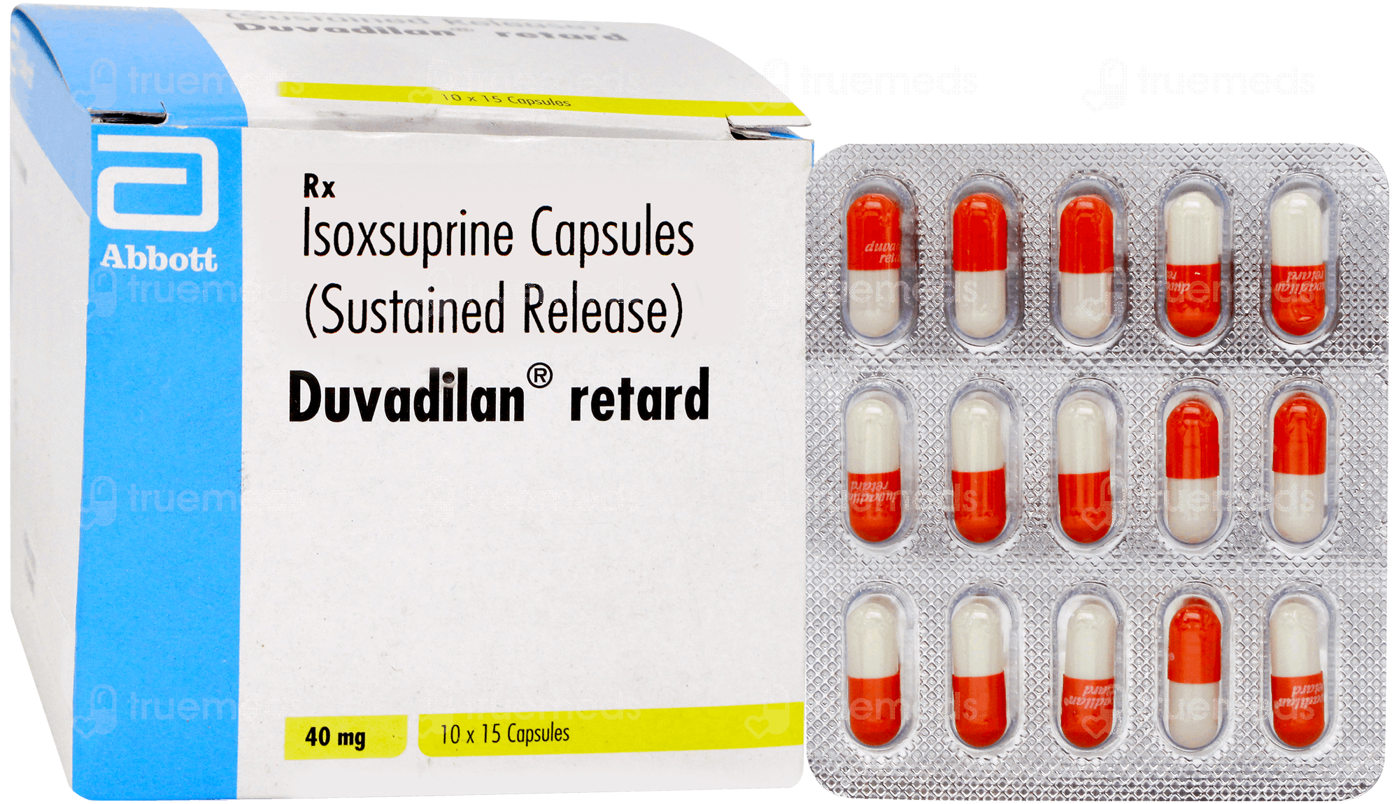 Duvadilan Retard 40mg Capsule 15 - Uses, Side Effects, Dosage, Price ...