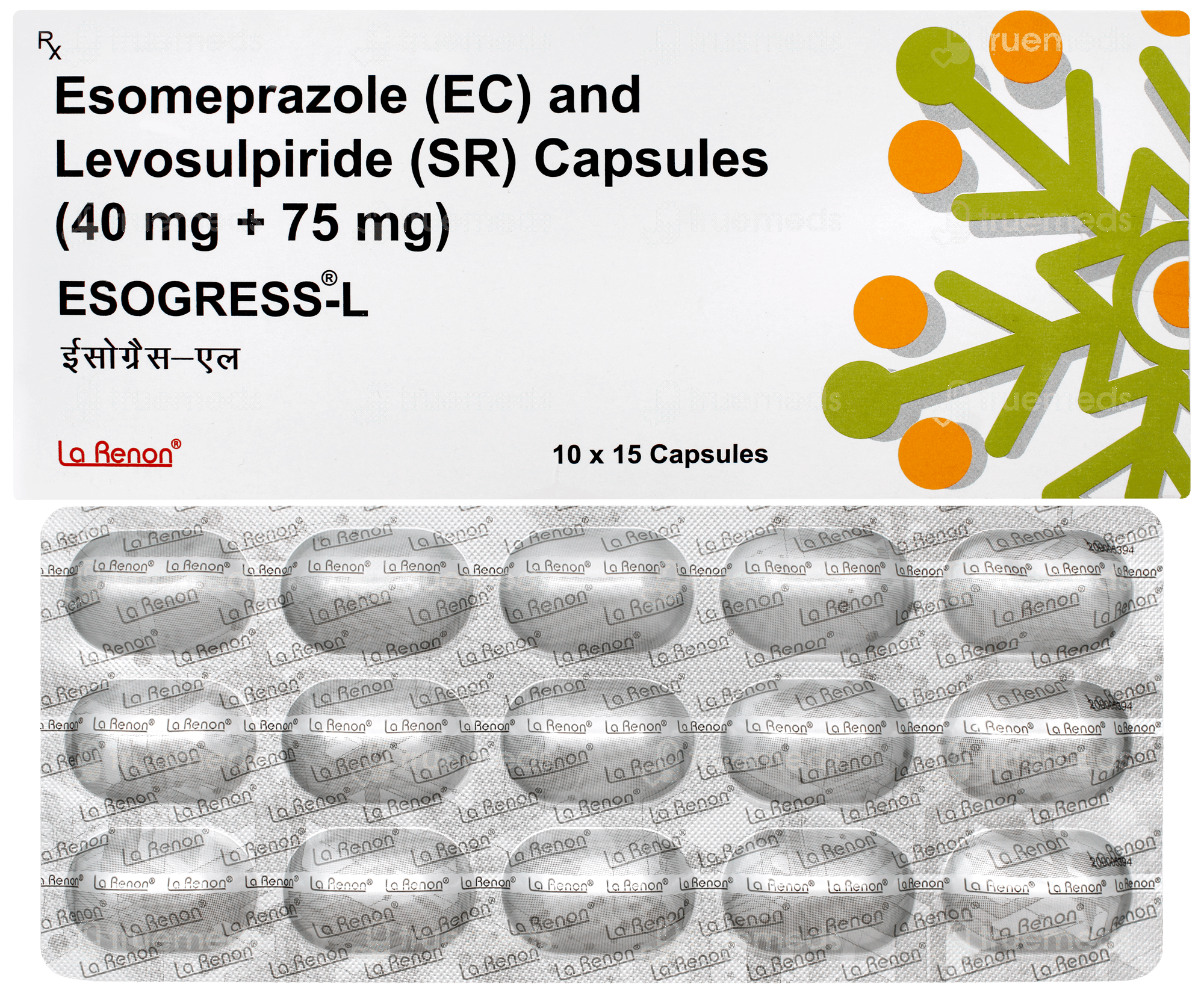 Esogress L Capsule 15 - Uses, Side Effects, Dosage, Price | Truemeds