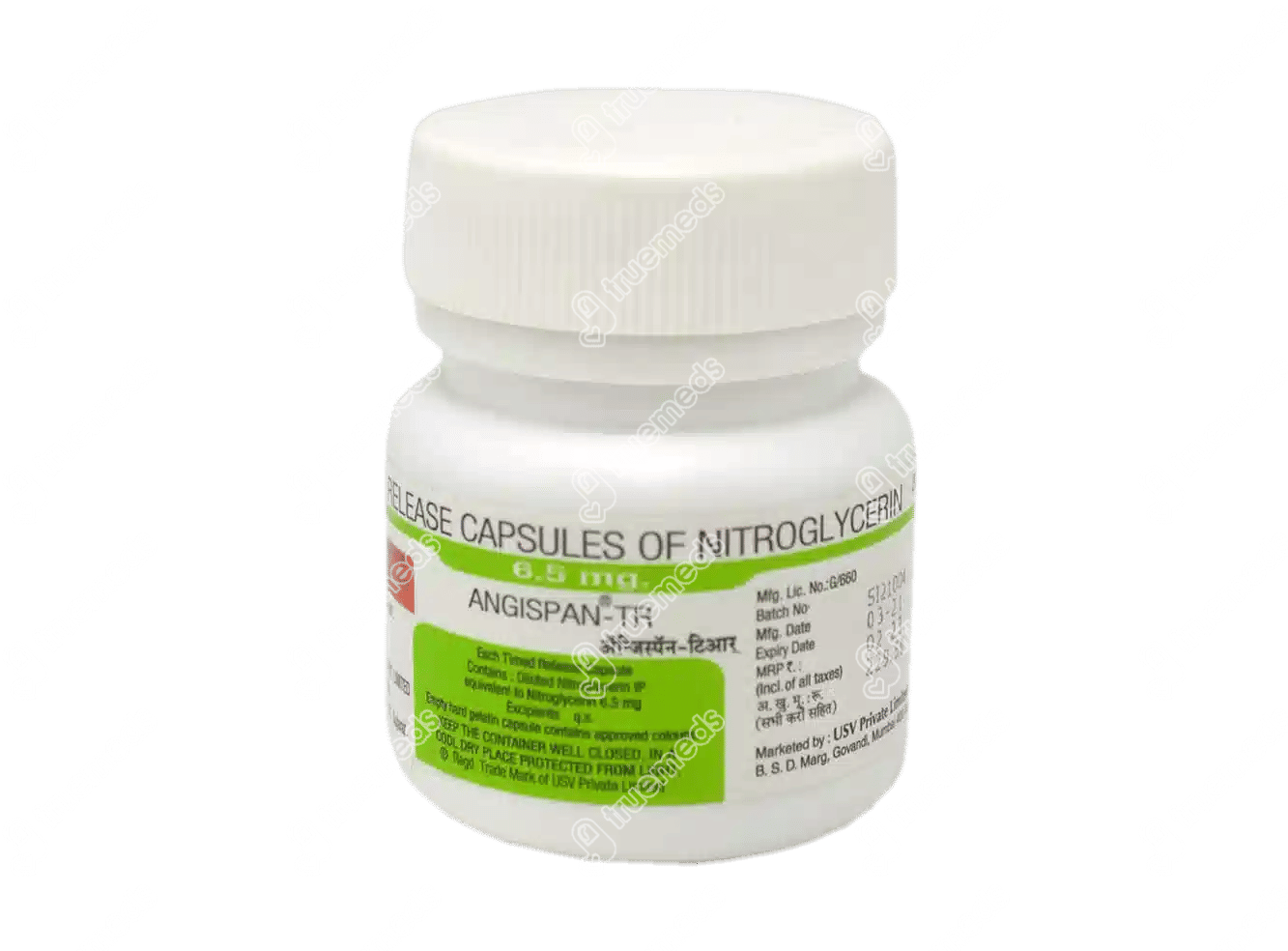 Angispan 6.5 MG Tr | Order Angispan 6.5 MG Capsule Tr Online at Truemeds