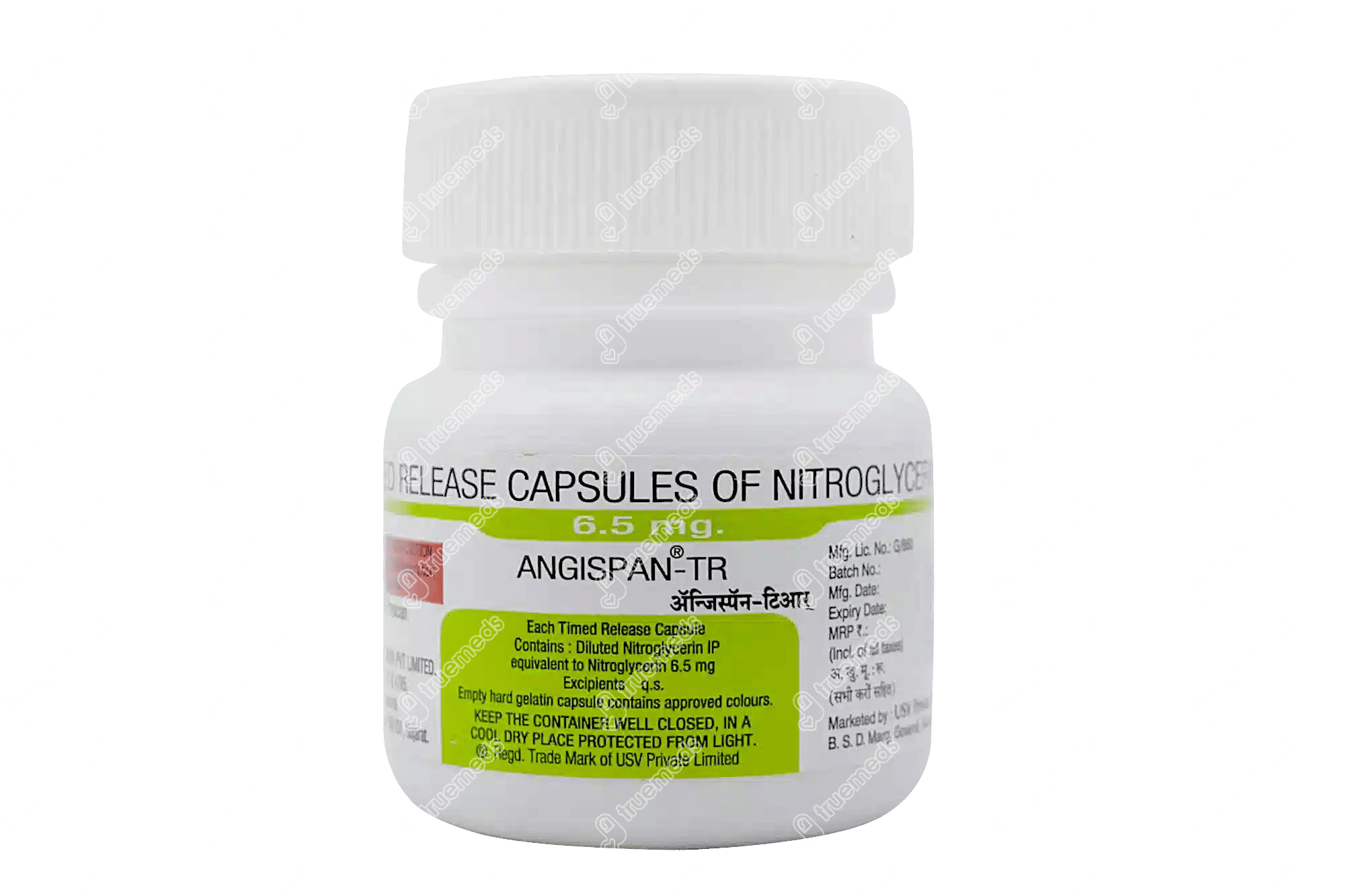 Angispan 6.5 MG Tr | Order Angispan 6.5 MG Capsule Tr Online at Truemeds