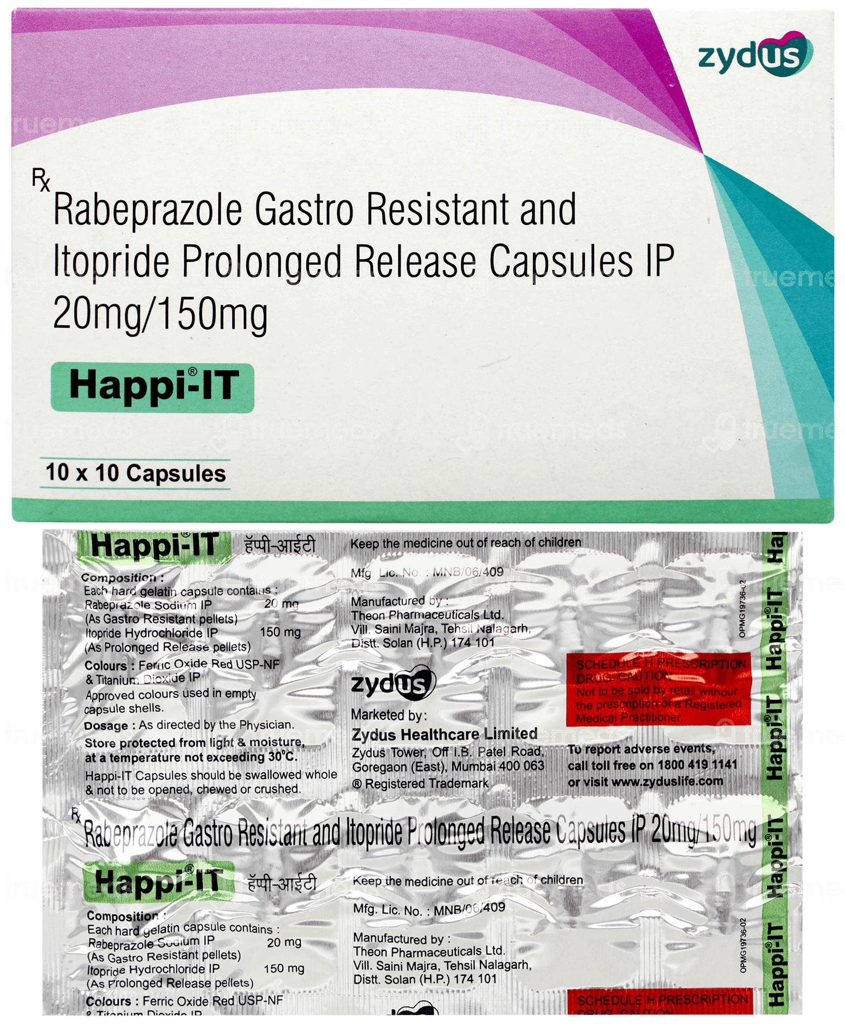 Happi It Capsule Pr 10 - Uses, Side Effects, Dosage, Price | Truemeds