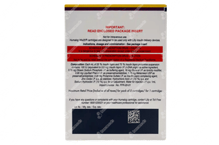 Humalog Mix 25/75 100 IU Cartridge 3 ML (box Of 5) | Order Humalog Mix ...