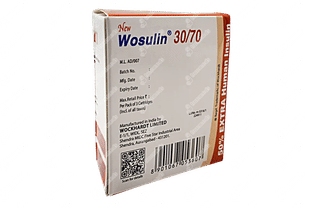 Wosulin 30/70 100 IU Cartridge 3 ML (pack Of | Order WOSULIN 30/70 100 ...