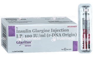 Glaritus 100 Iu Cartridge 3 Ml - Uses, Side Effects, Dosage, Price ...