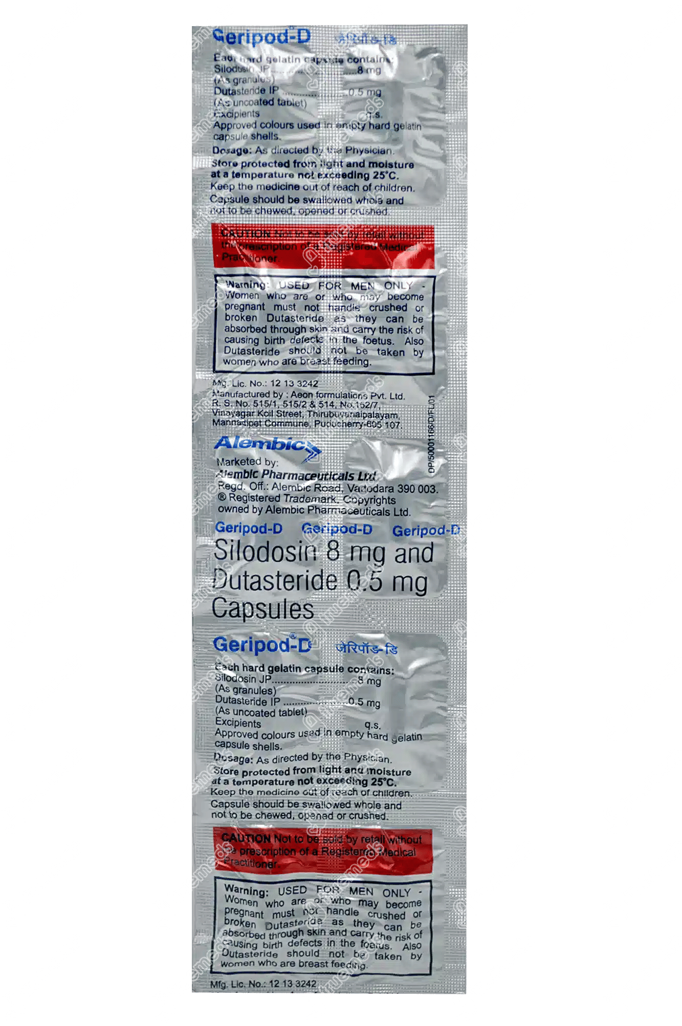 Geripod D 8/0.5 MG | Order Geripod D 8/0.5 MG Capsule Online at Truemeds