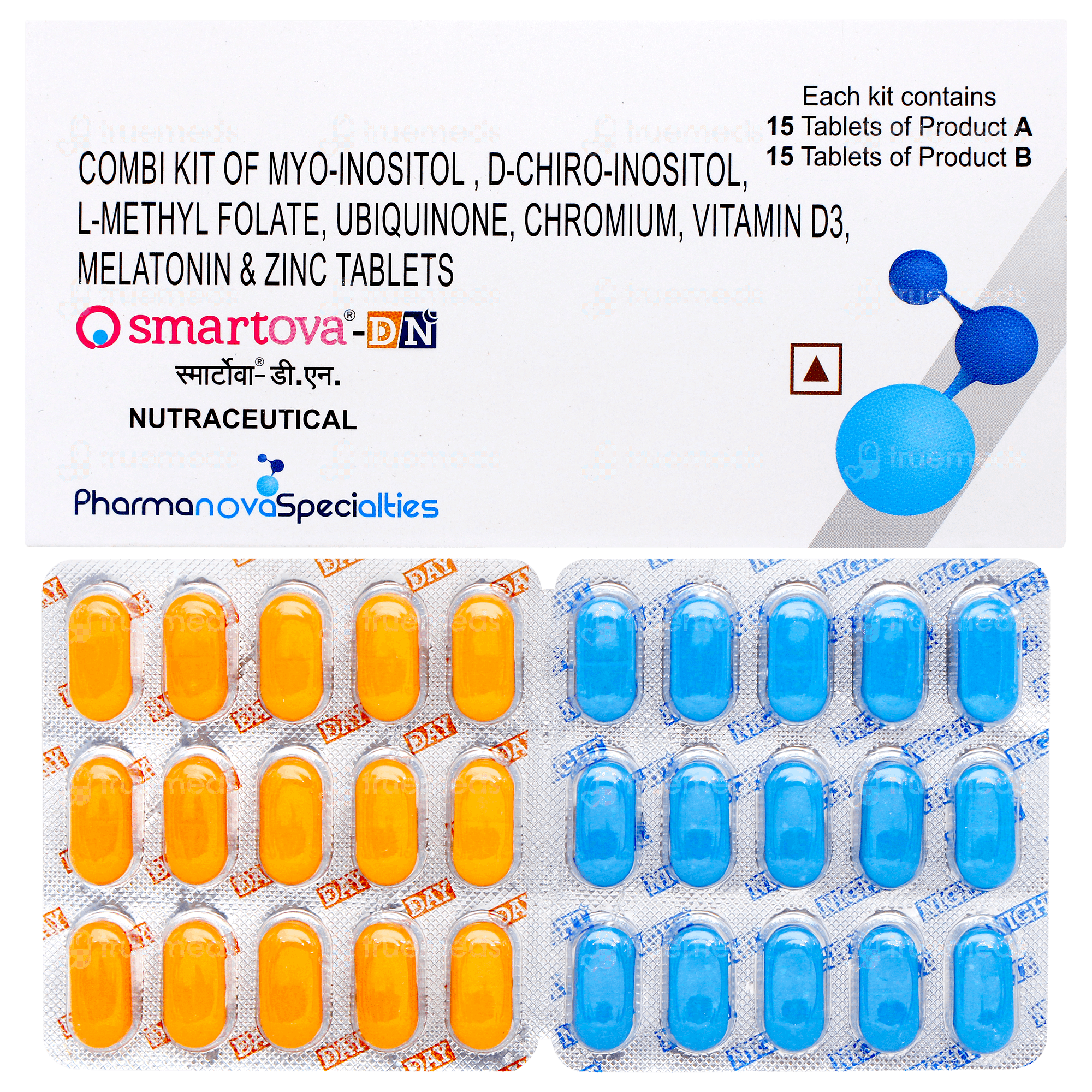 Smartova Dn Combo Kit Tablet 30 - Uses, Side Effects, Dosage, Price ...